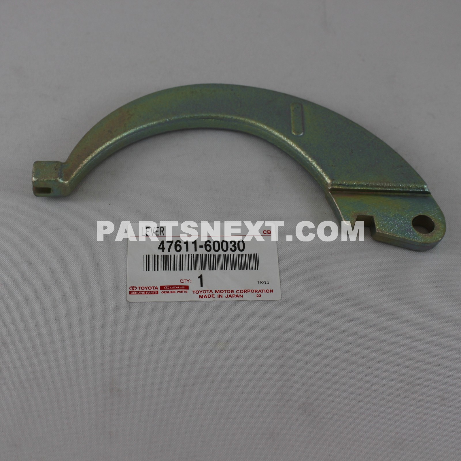 Toyota :: 47611-60030 LEVER, PARKING BRAKE SHOE, RH