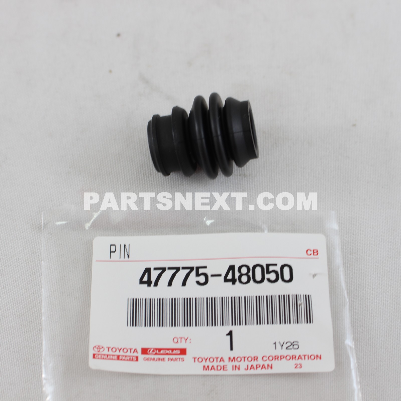 Toyota :: 47775-48050 BOOT, BUSH DUST(FOR FRONT DISC BRAKE)