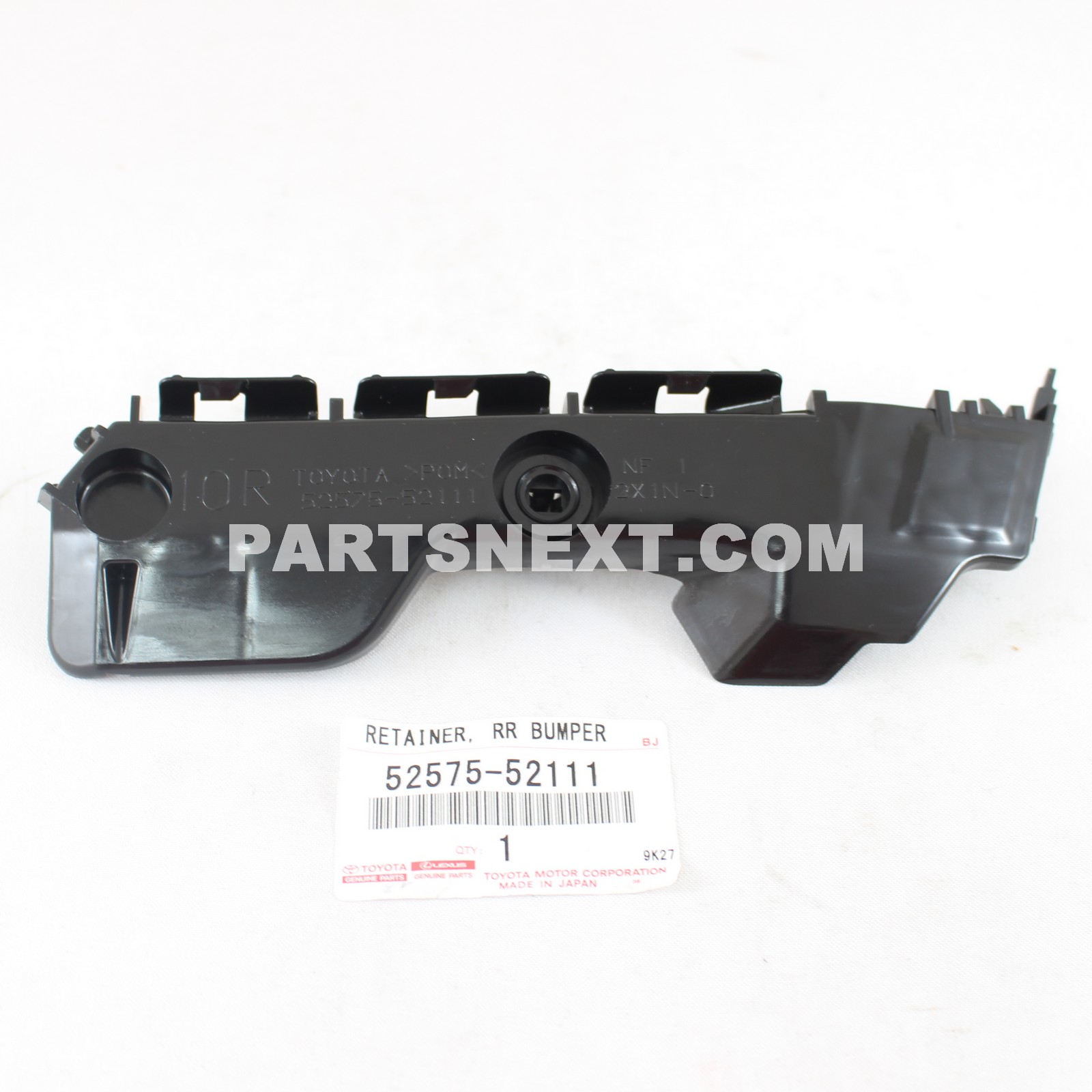 Toyota :: 52575-52111 RETAINER, REAR BUMPER SIDE, RH