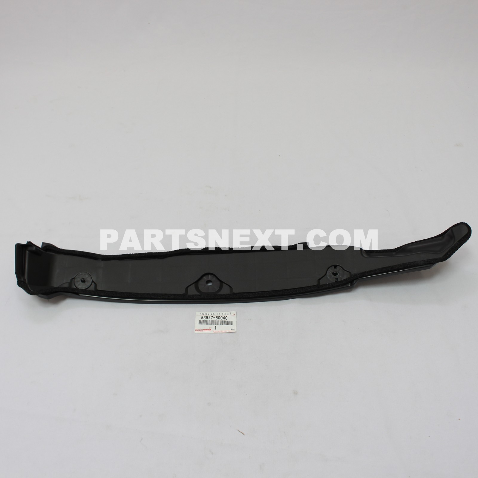 Toyota :: 53827-60040 PROTECTOR, FRONT FENDER SIDE PANEL, RH