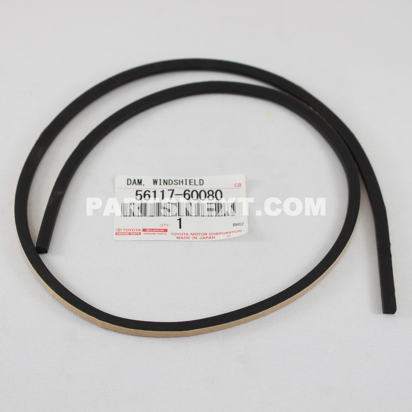 Toyota :: 56117-60080 DAM, WINDOW GLASS ADHESIVE