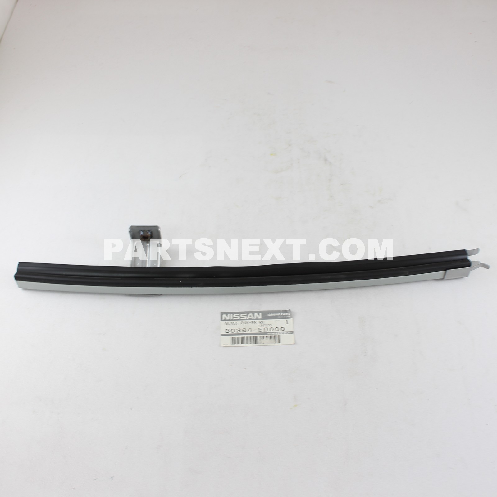 Nissan :: 80384-ED000 GLASS RUN-DOOR LOWER SASH,FRONT RH