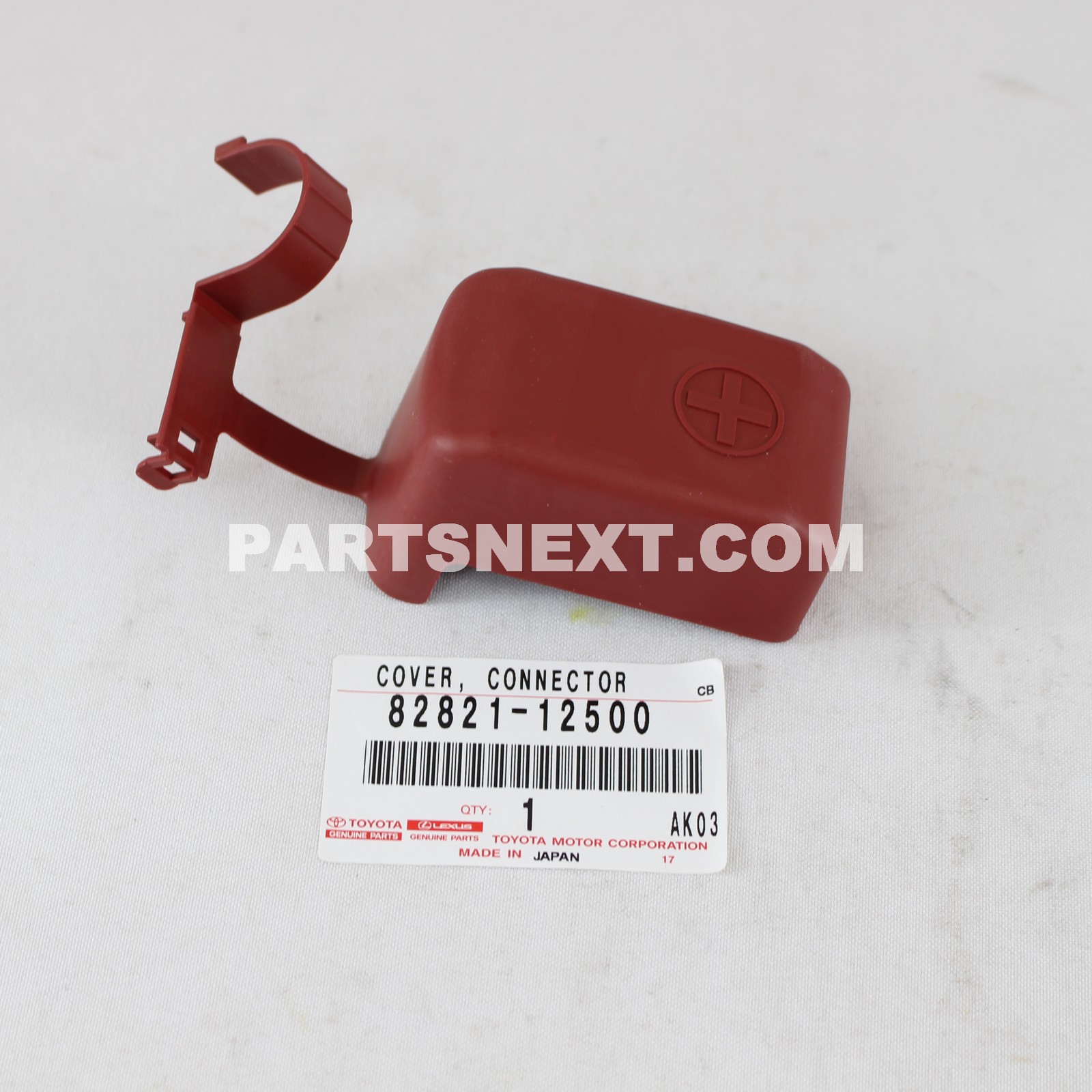 Toyota :: 82821-12500 COVER, CONNECTOR(FOR BATTERY TERMINAL)