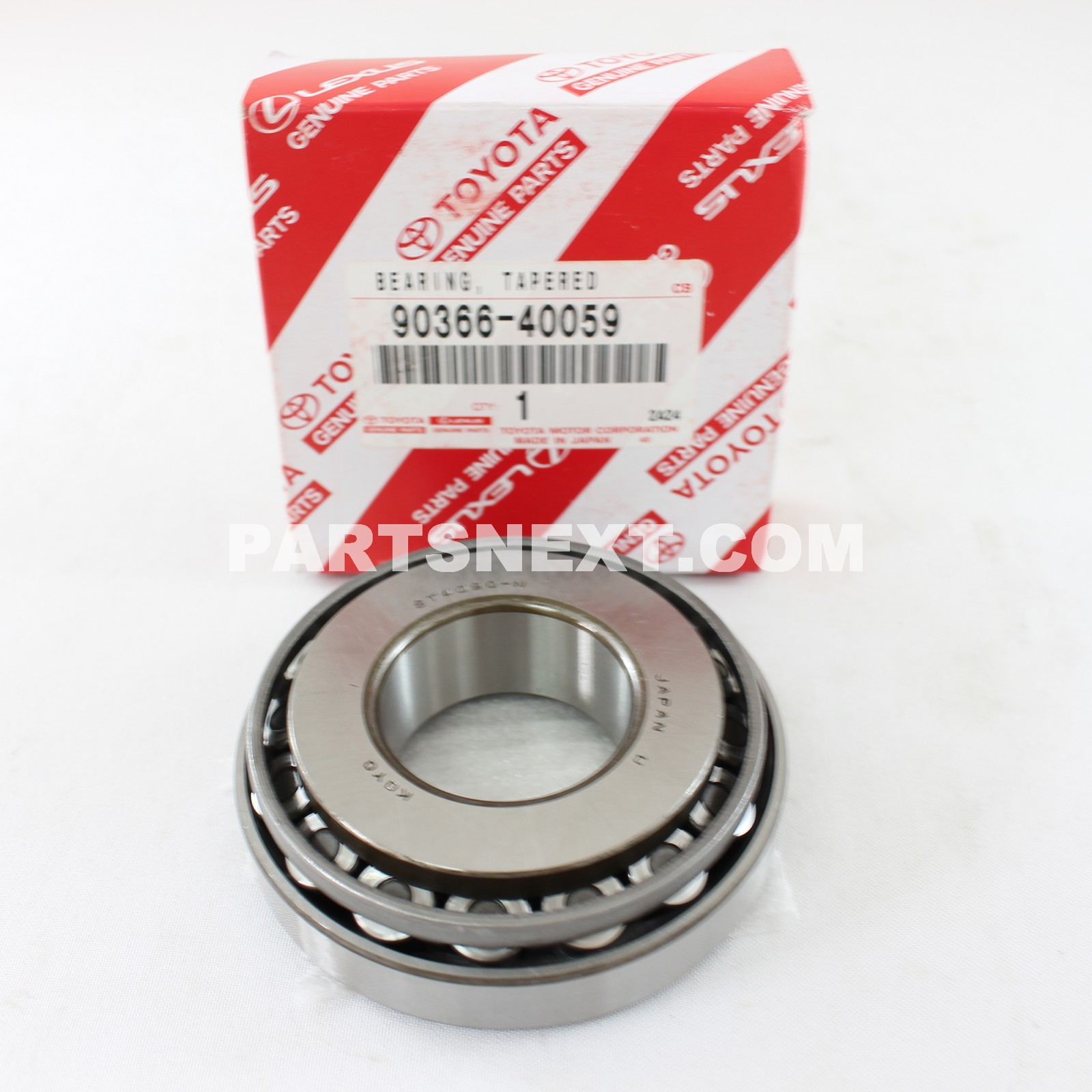 Toyota :: 90366-40059 BEARING, TAPERED ROLLER (FOR FRONT DRIVE PINION ...