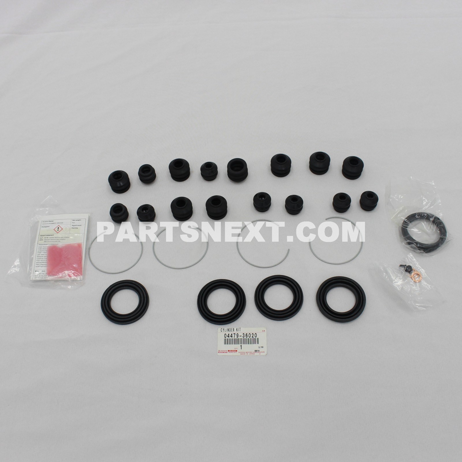 Toyota :: 04479-36020 CYLINDER KIT, DISC BRAKE, FRONT