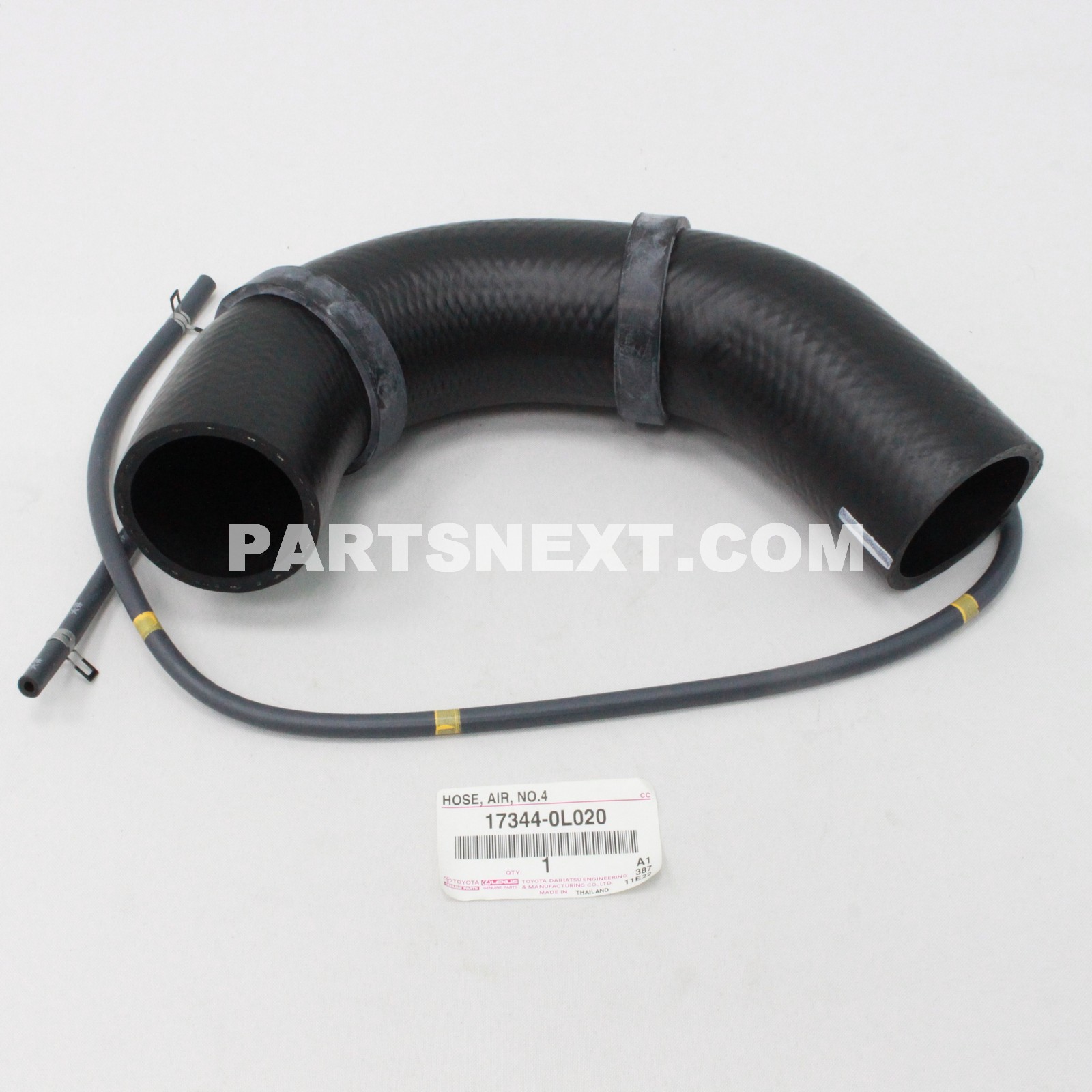 Toyota :: 17344-0L020 HOSE, AIR, NO.4
