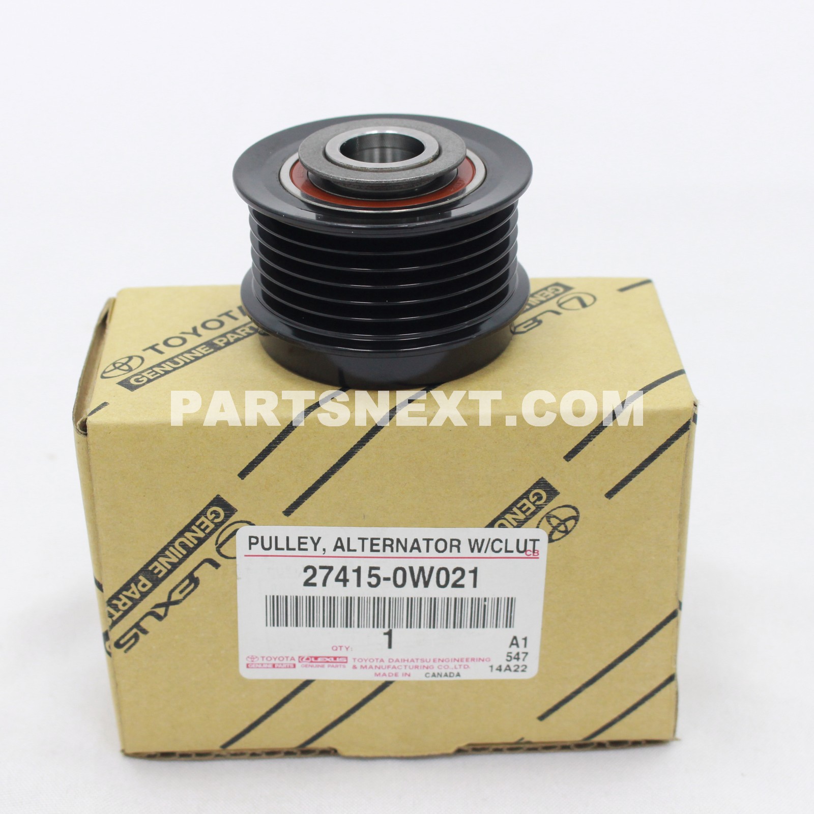 Toyota :: 27415-0W021 PULLEY, ALTERNATOR W/CLUTCH