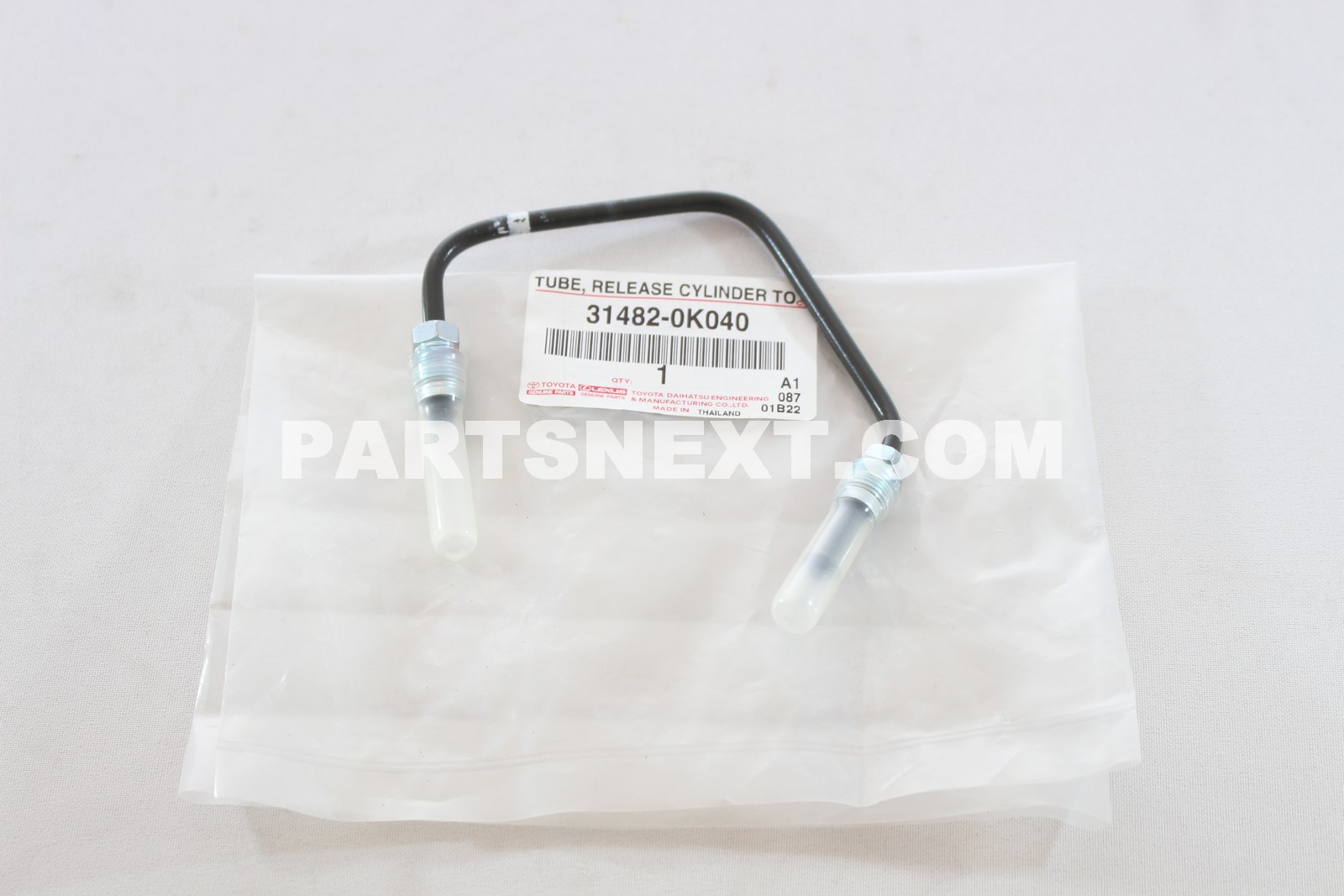 Toyota :: 31482-0K040 TUBE, CLUTCH RELEASE CYLINDER TO FLEXIBLE HOSE