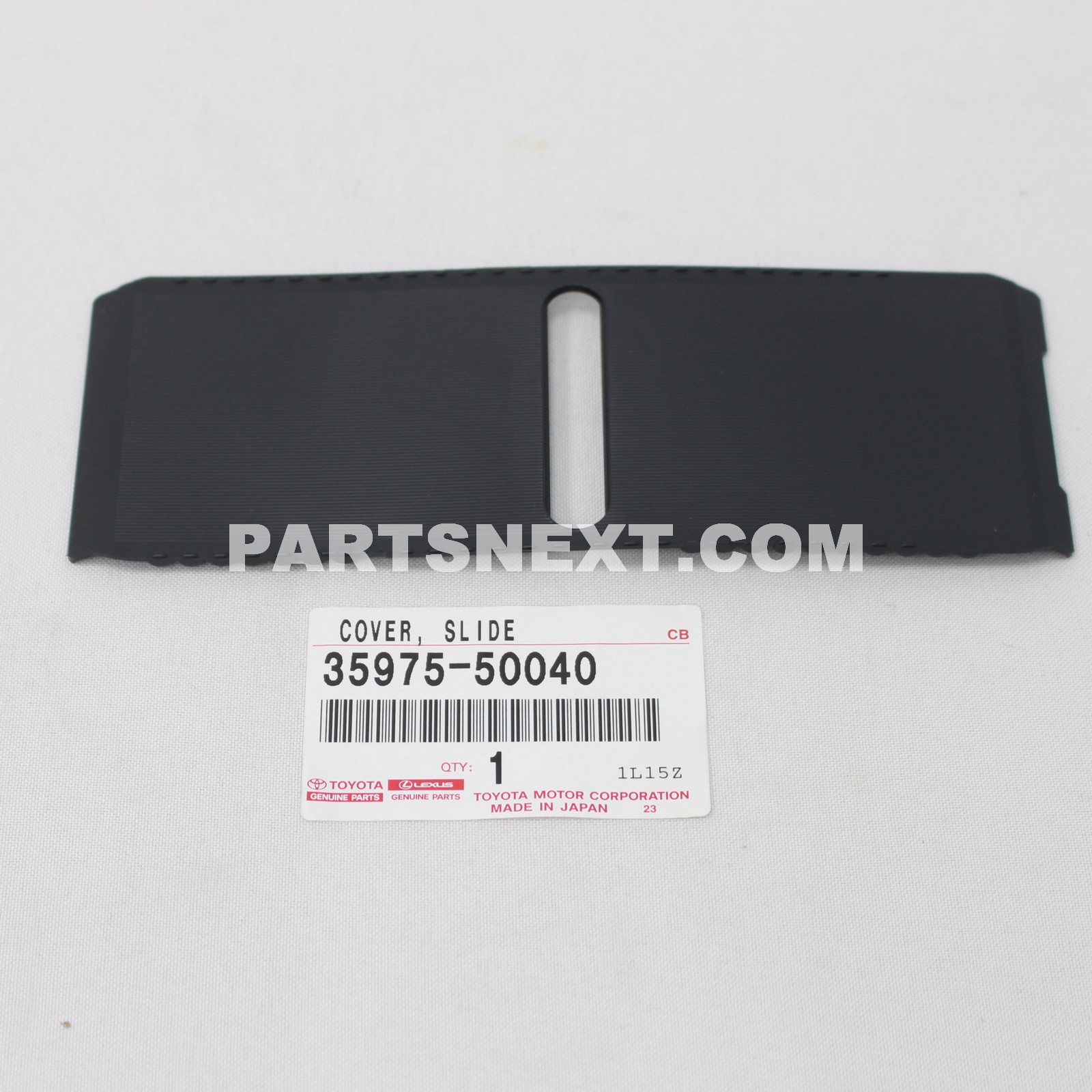 Toyota :: 35975-50040 COVER, SLIDE (FOR POSITION INDICATOR)