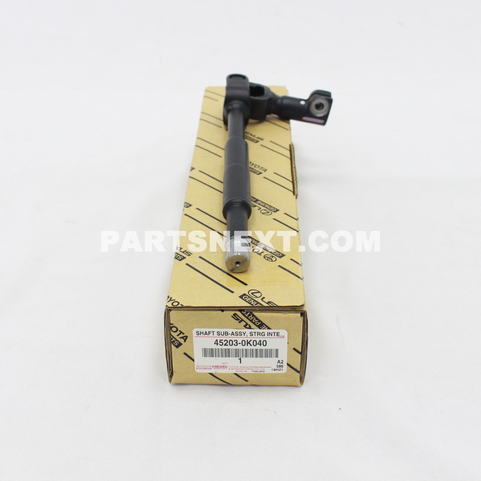 Toyota :: 45203-0K040 SHAFT SUB-ASSY, STEERING INTERMEDIATE, NO.2