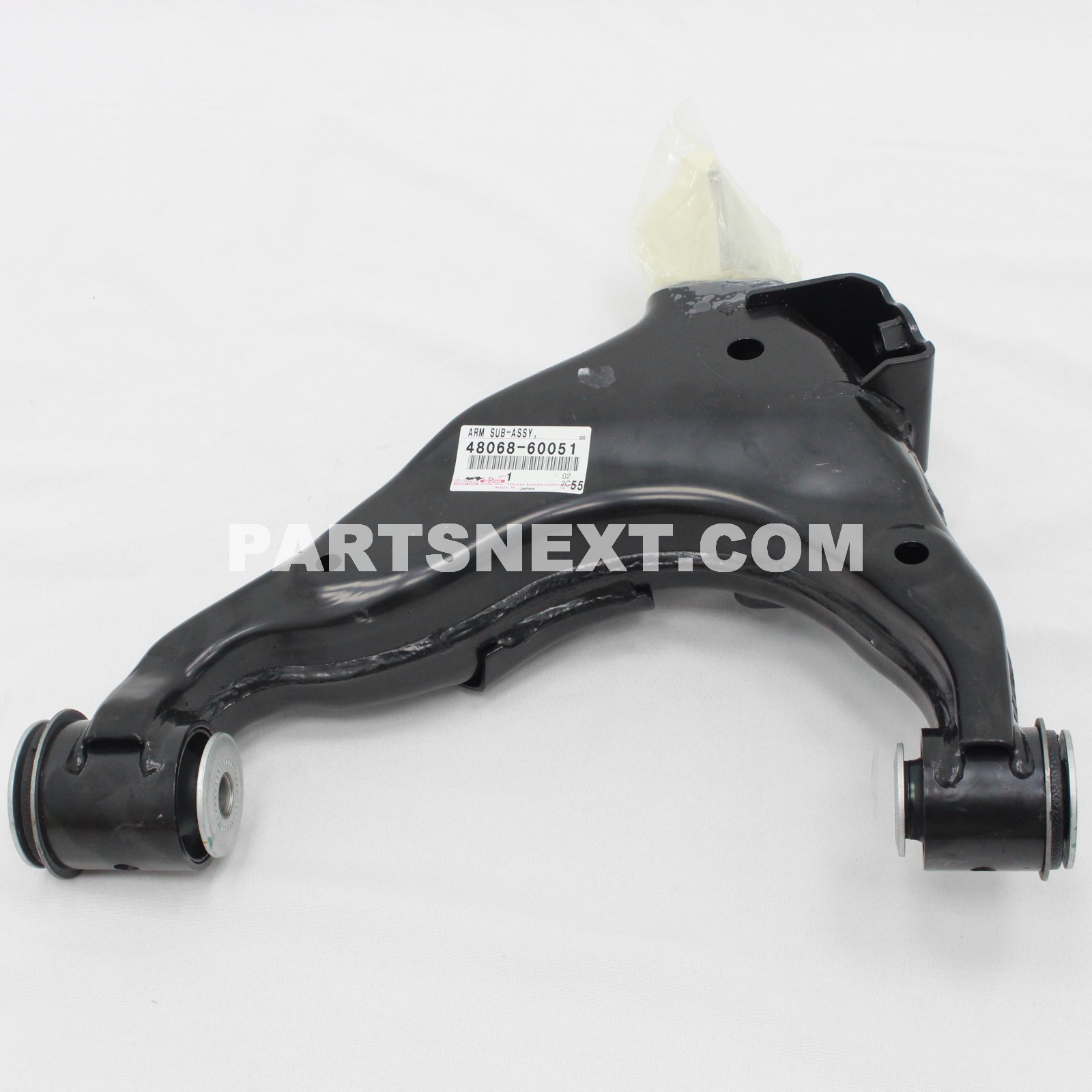 Toyota :: 48068-60051 ARM SUB-ASSY, FRONT SUSPENSION, LOWER NO.1 RH