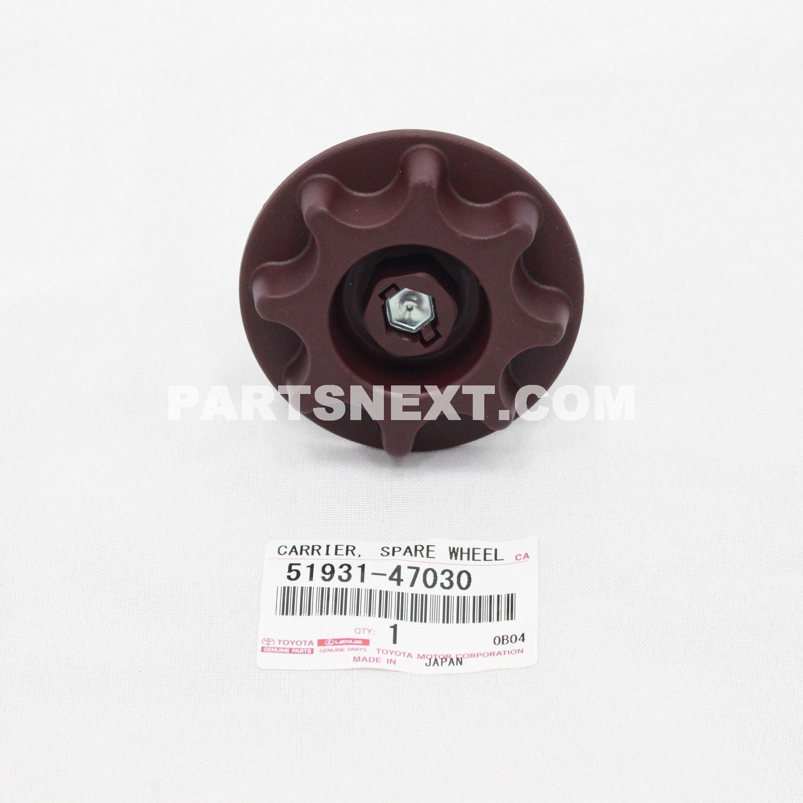 Toyota :: 51931-47030 CARRIER, SPARE WHEEL
