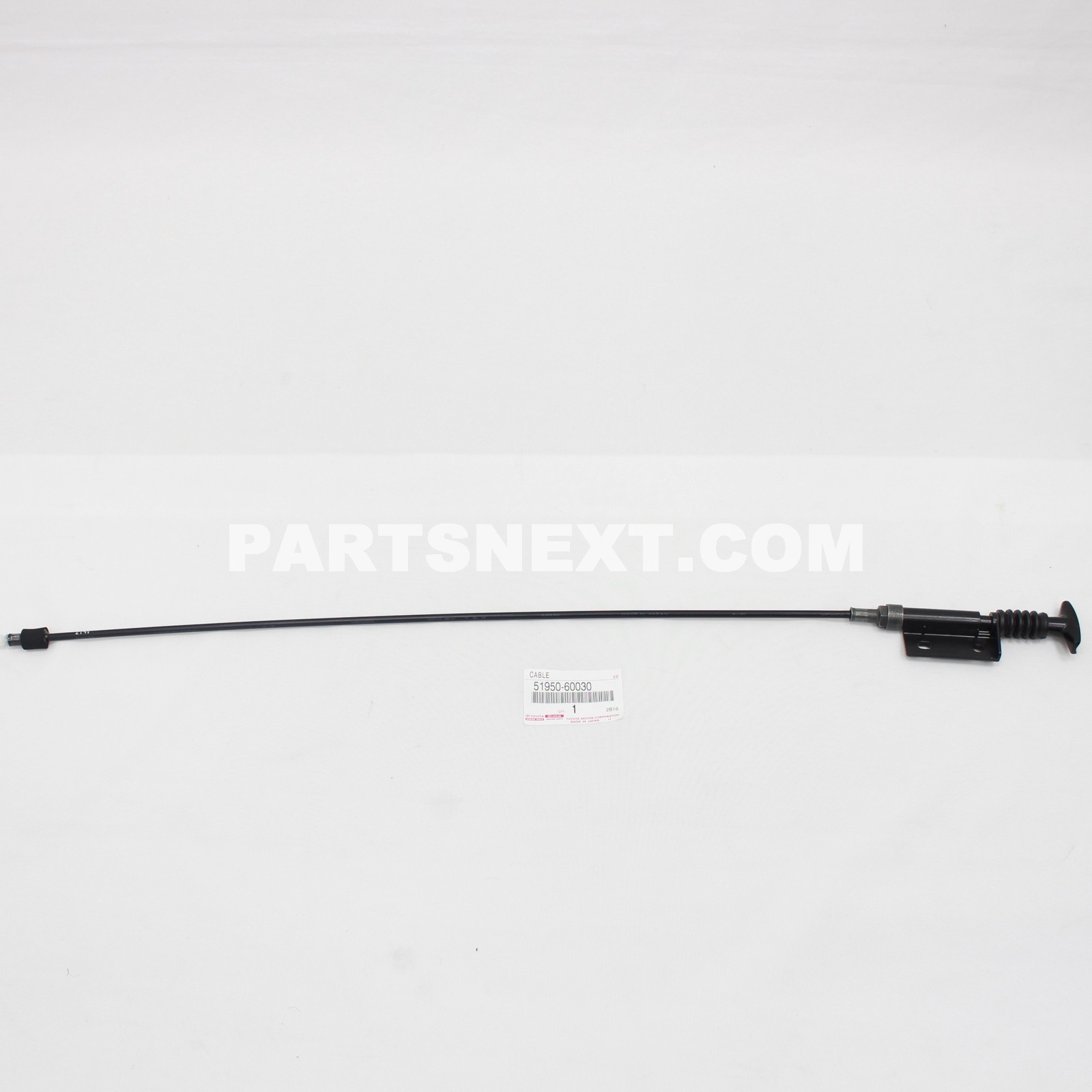 Toyota :: 51950-60030 CABLE ASSY, SPARE WHEEL CARRIER LOCK CONTROL