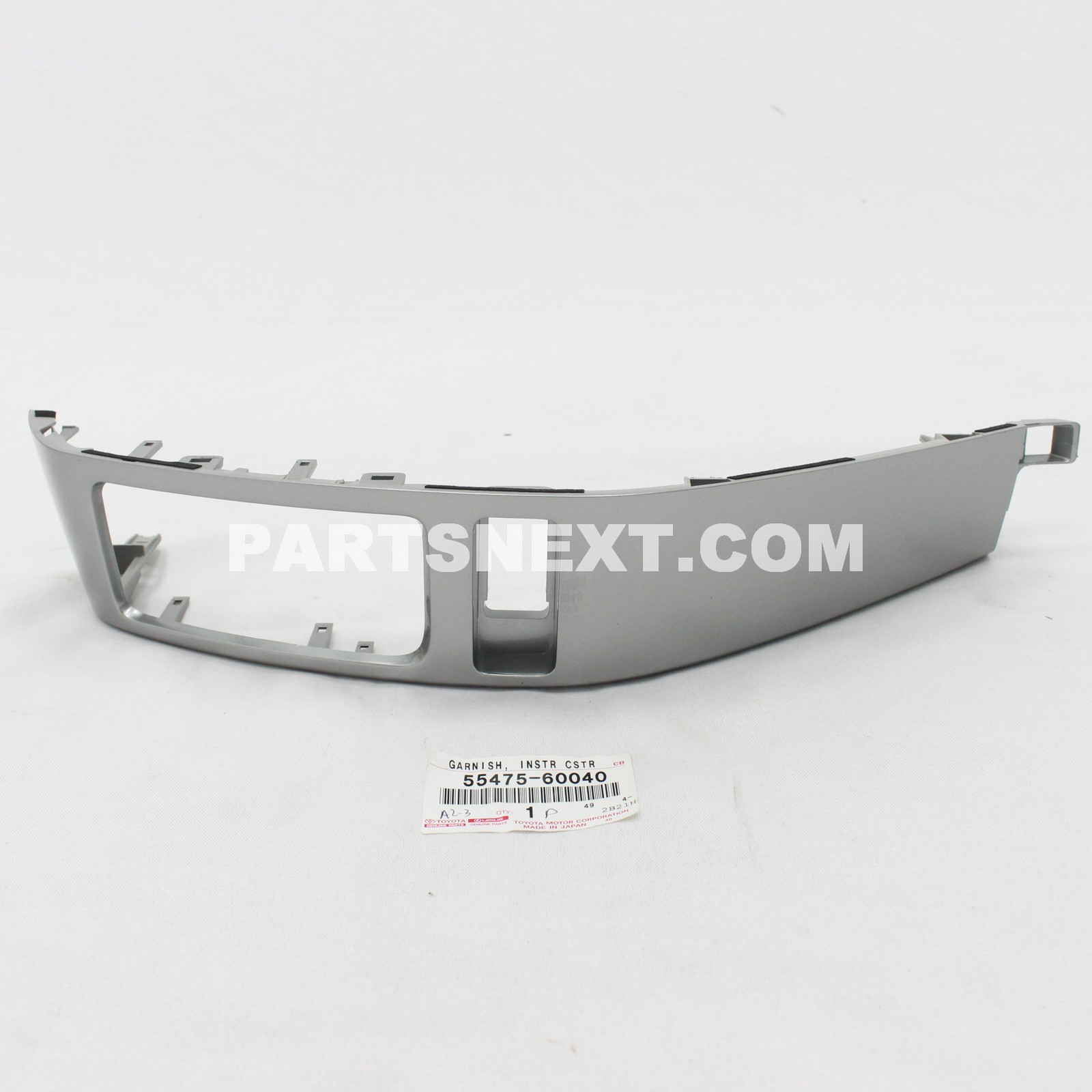 Toyota :: 55475-60040 GARNISH, INSTRUMENT CLUSTER FINISH PANEL, NO.2