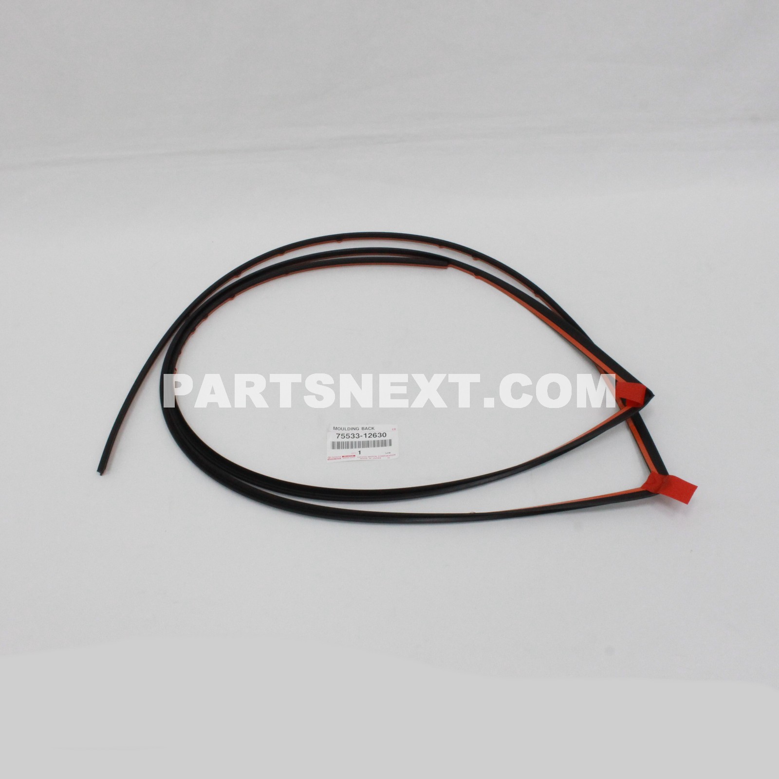 Toyota :: 75533-12630 MOULDING, WINDSHIELD, OUTSIDE