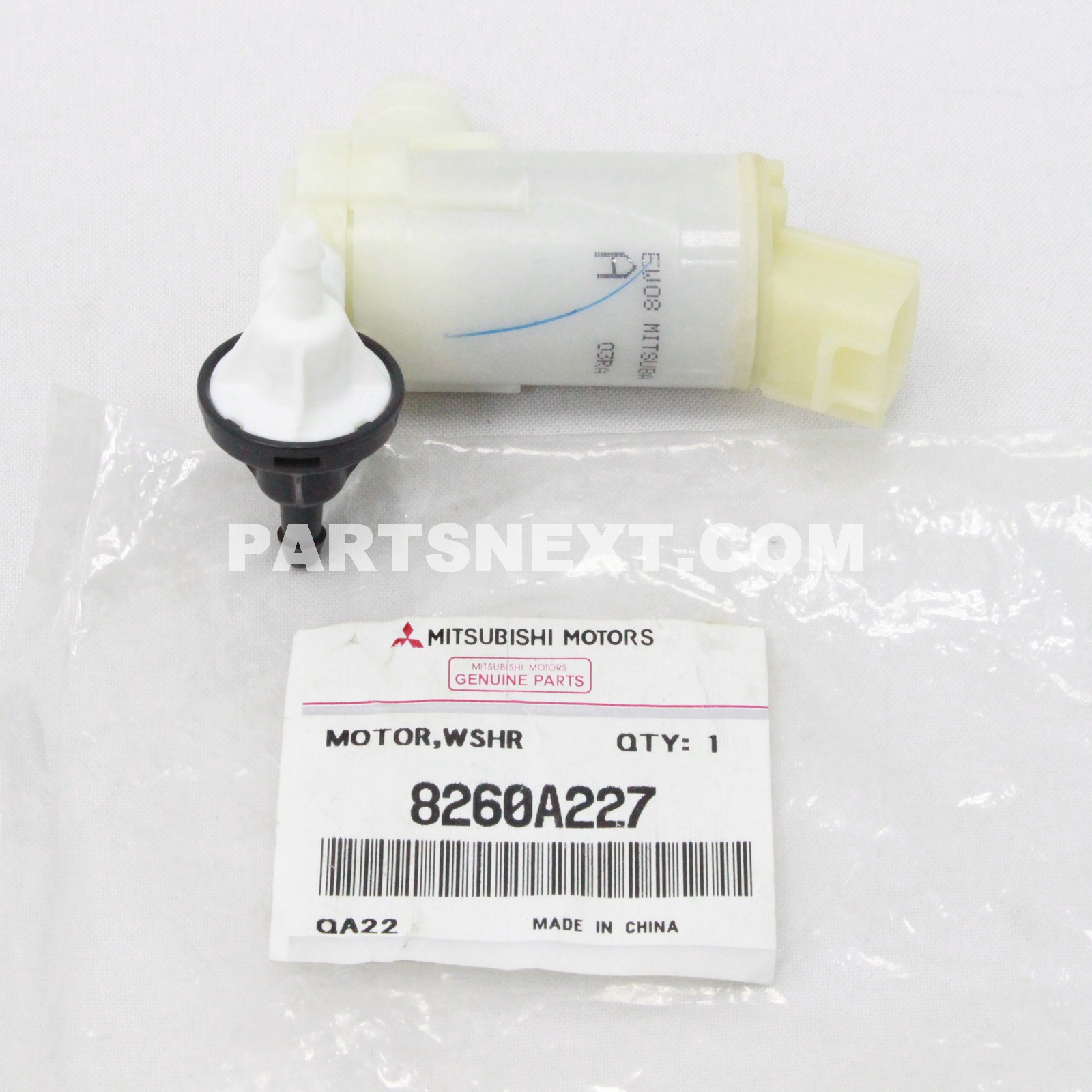 Mitsubishi :: 8260A227 MOTOR,WINDSHIELD WASHER