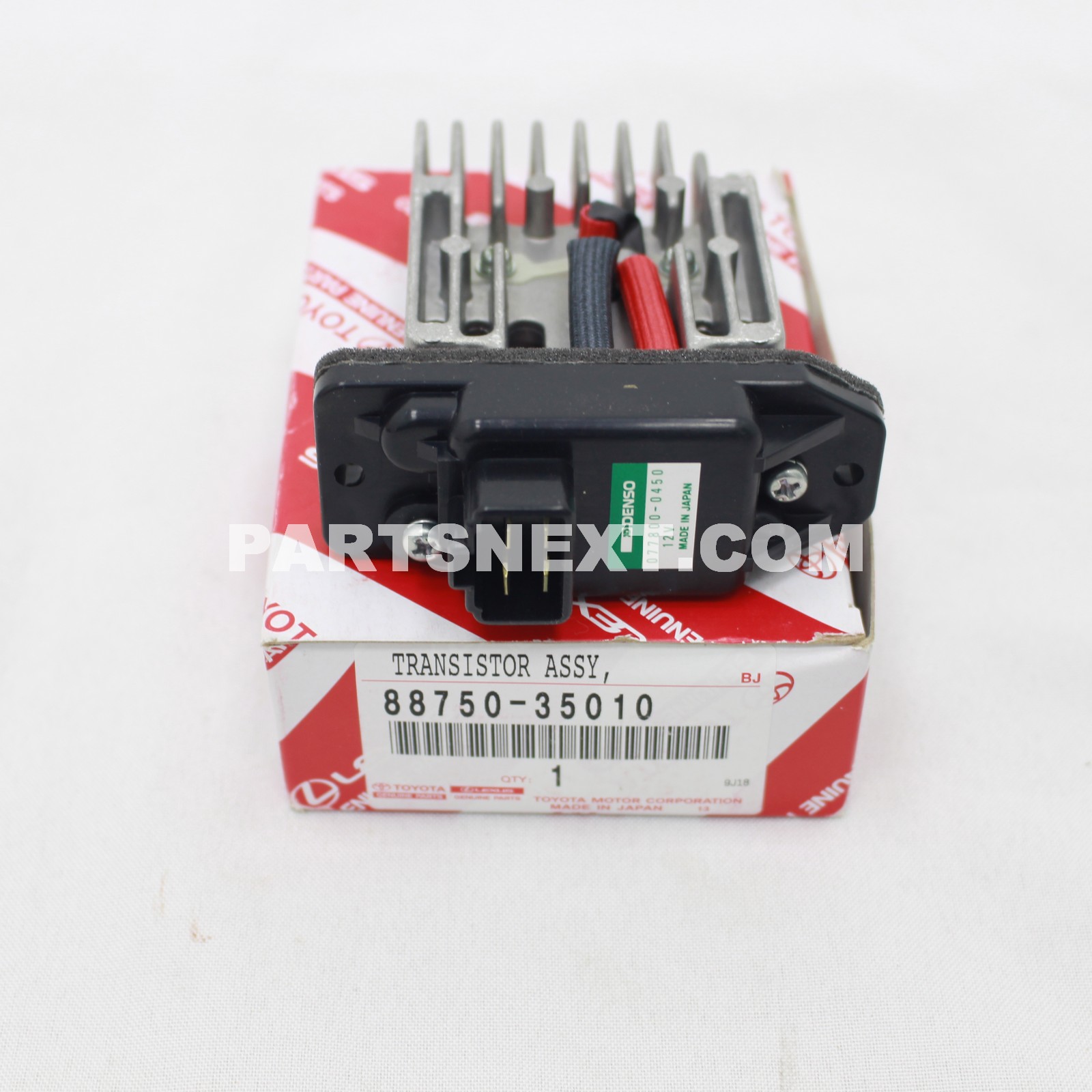 Toyota :: 88750-35010 TRANSISTOR ASSY, BLOWER RESISTOR