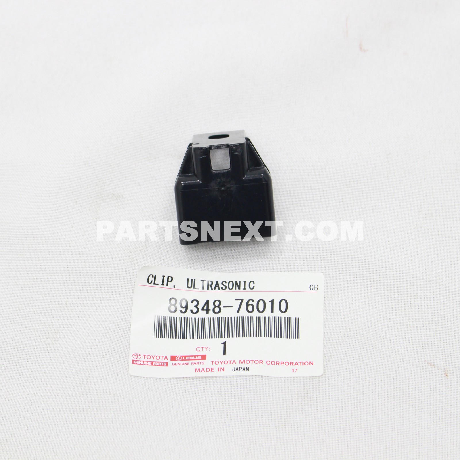 Toyota :: 89348-76010 CLIP, ULTRASONIC SENSOR