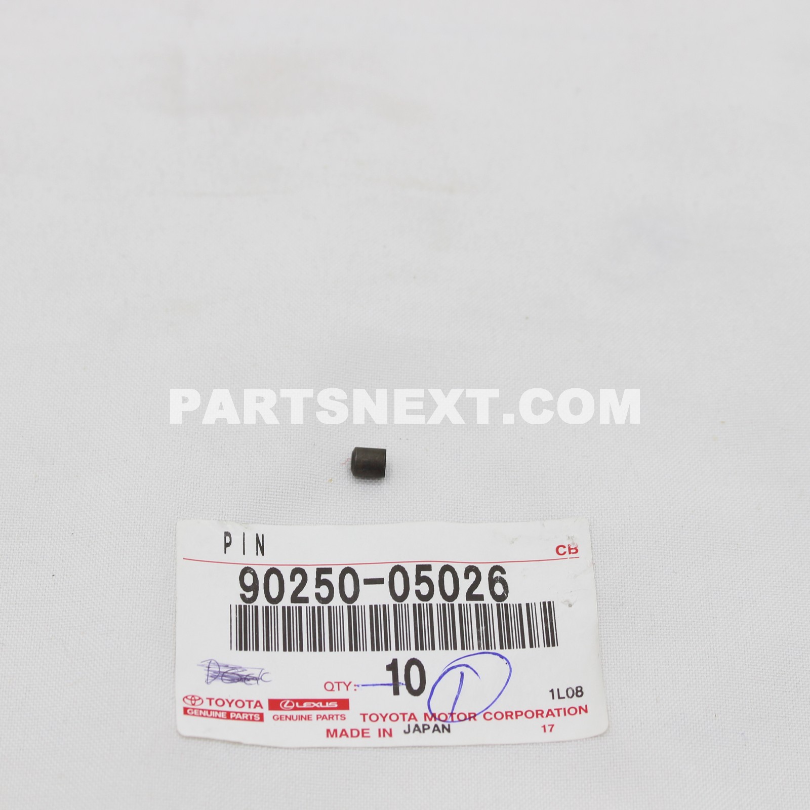 Toyota :: 90250-05026 PIN (FOR 5TH GEAR THRUST WASHER)