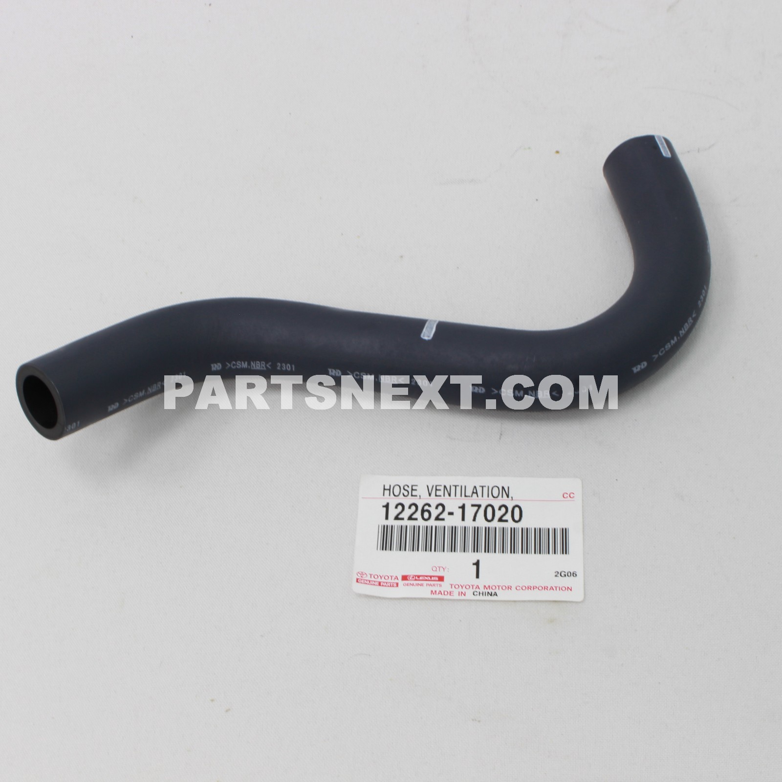 Toyota :: 12262-17020 HOSE, VENTILATION, NO.2
