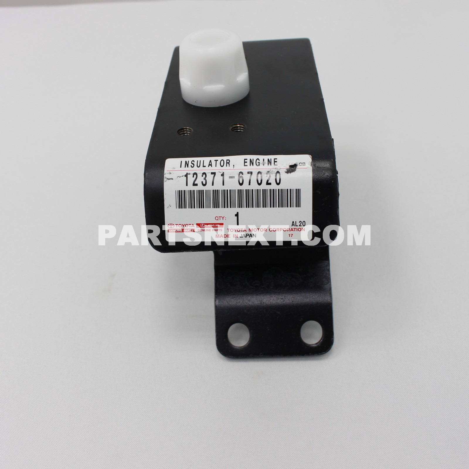 Toyota :: 12371-67020 INSULATOR, ENGINE MOUNTING, REAR NO.1