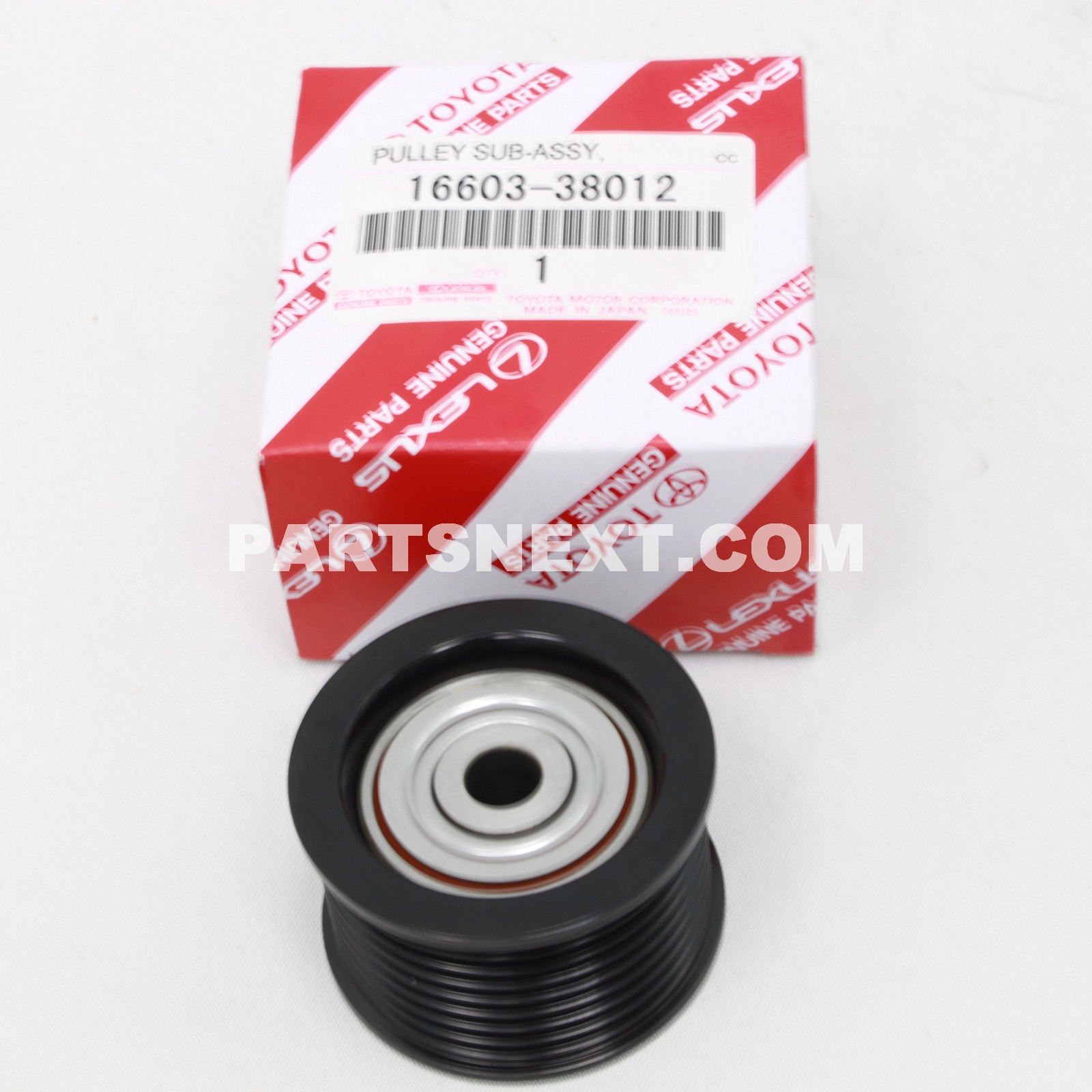 Toyota :: 16603-38012 PULLEY SUB-ASSY