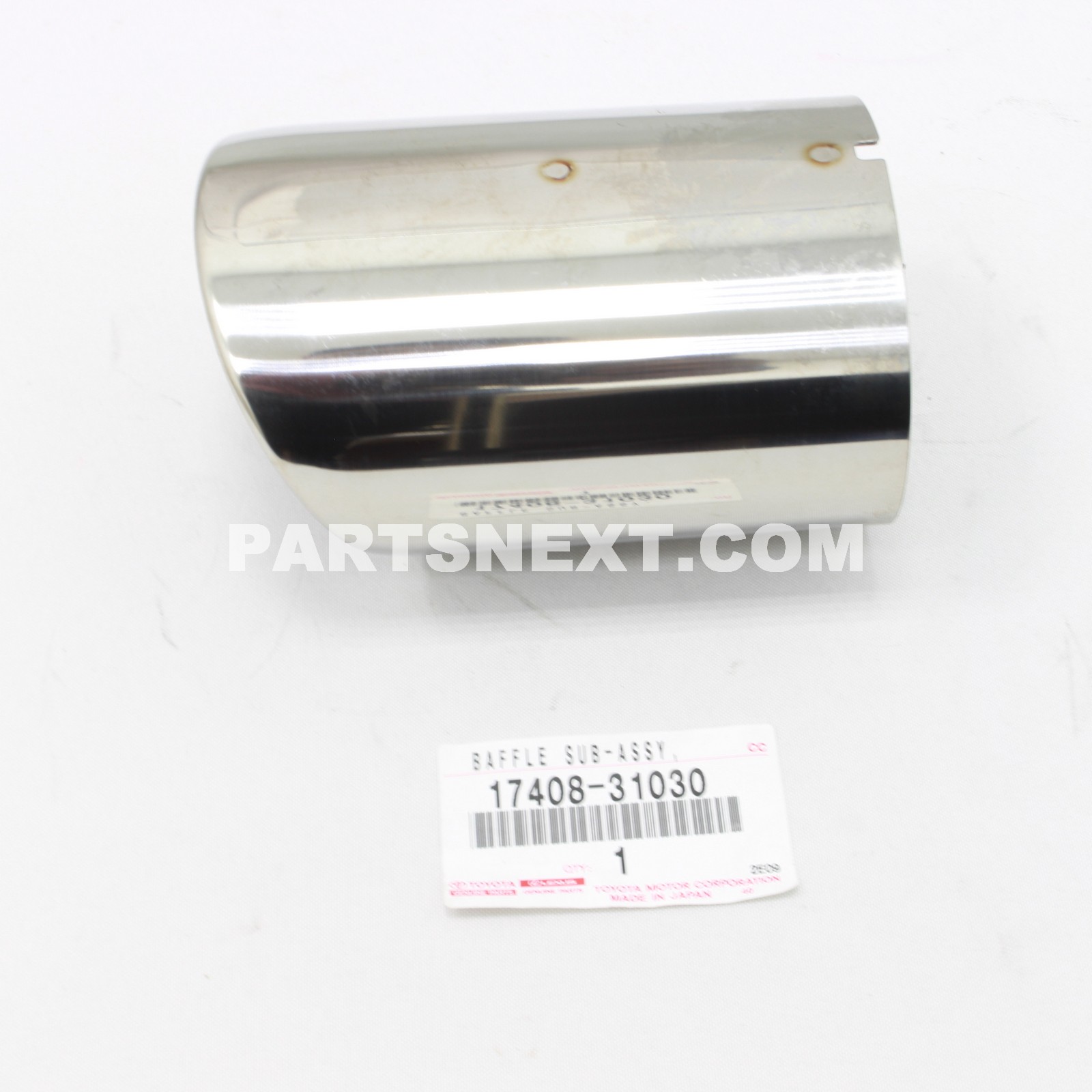Toyota :: 17408-31030 BAFFLE SUB ASSY, EXHAUST TAIL PIPE