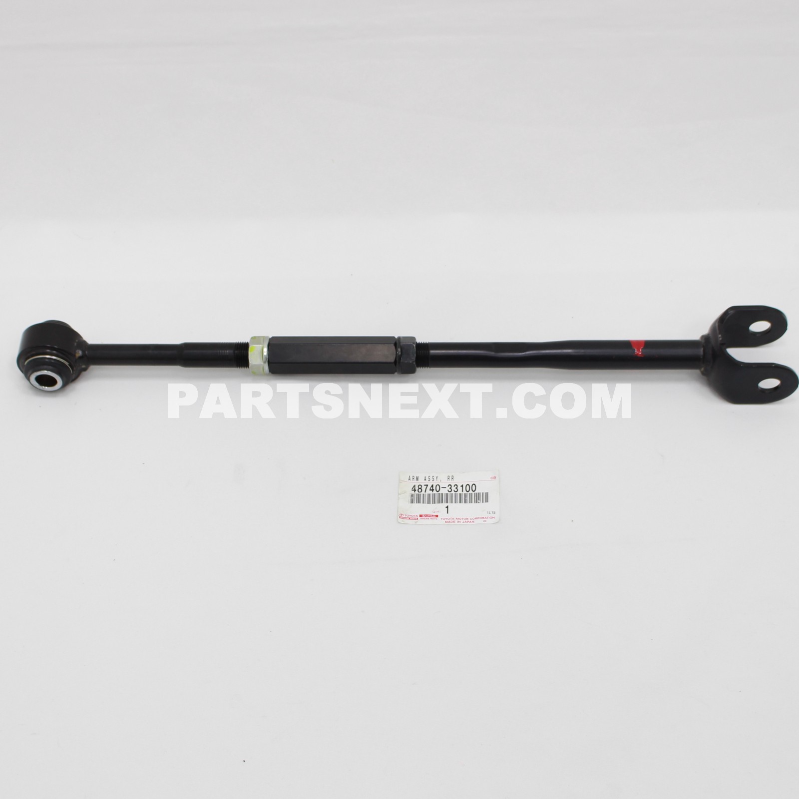 Toyota :: 48740-33100 ARM ASSY, REAR SUSPENSION, NO.2 LH