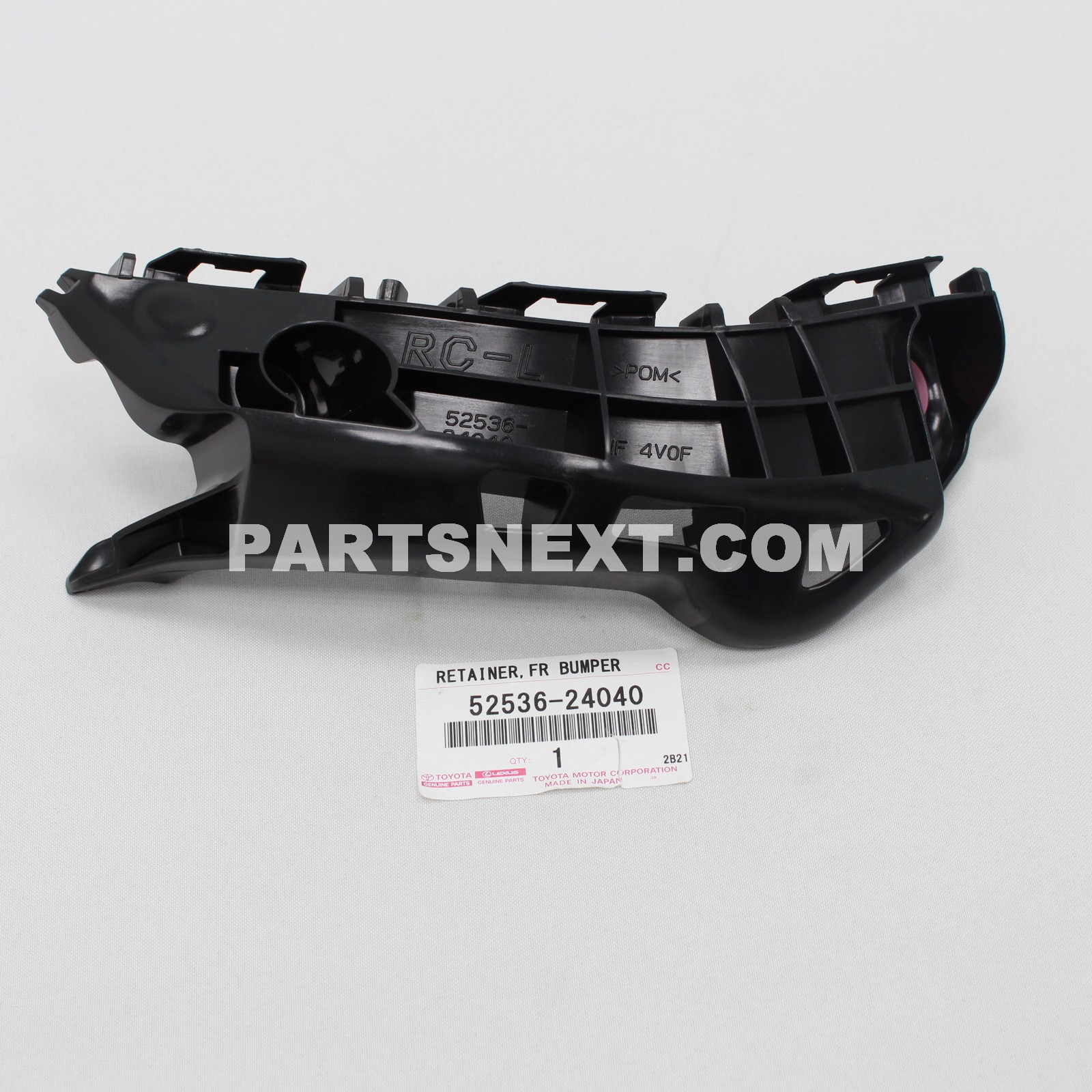 Toyota :: 52536-24040 RETAINER, FRONT BUMPER SIDE, LH