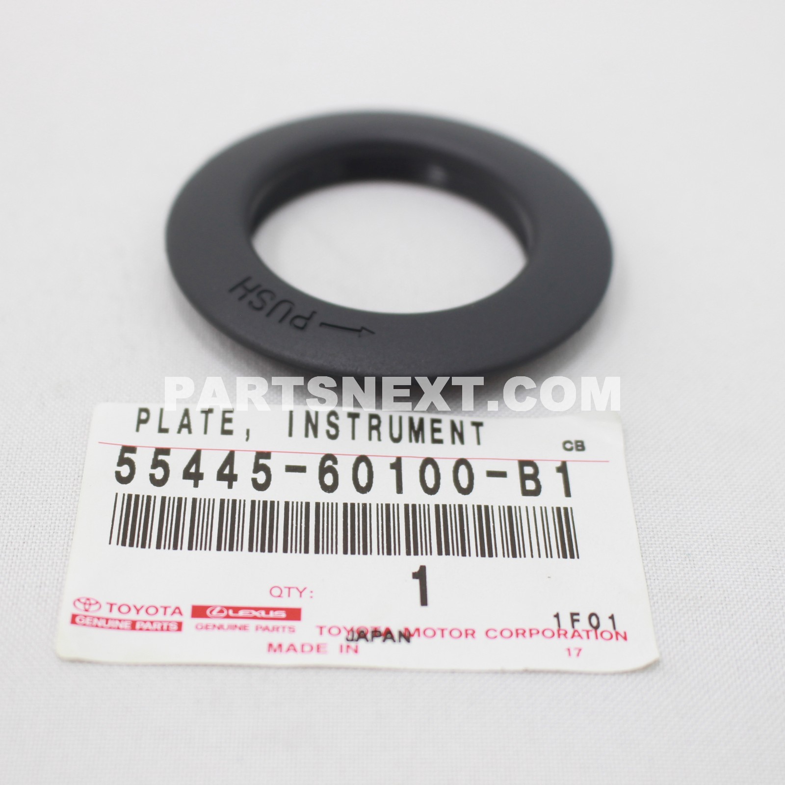 Toyota :: 55445-60100-B1 PLATE, INSTRUMENT PANEL FINISH