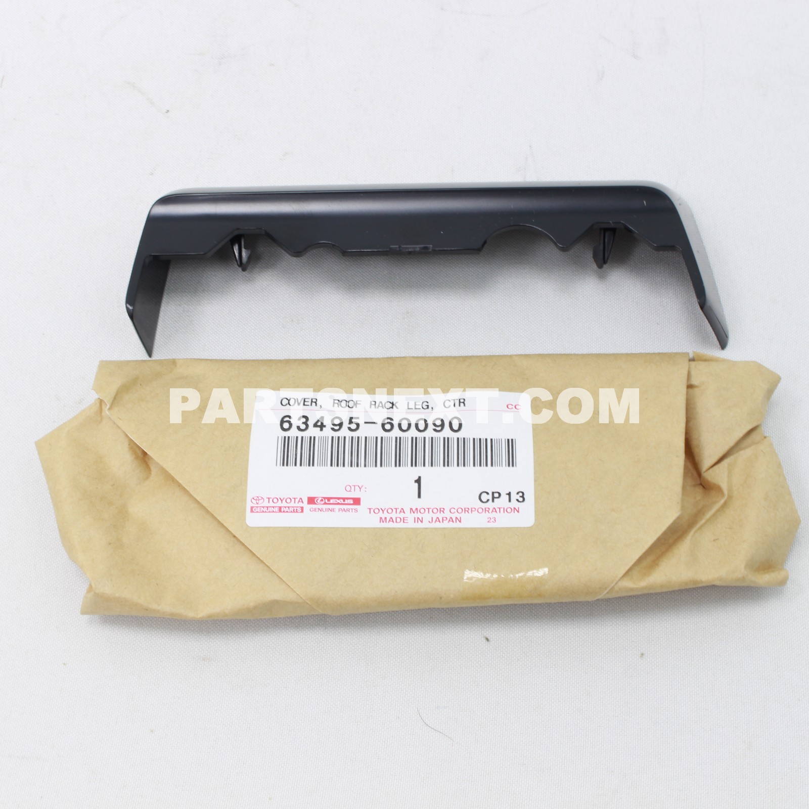 Toyota :: 63495-60090 COVER, ROOF RACK LEG, CENTER RH