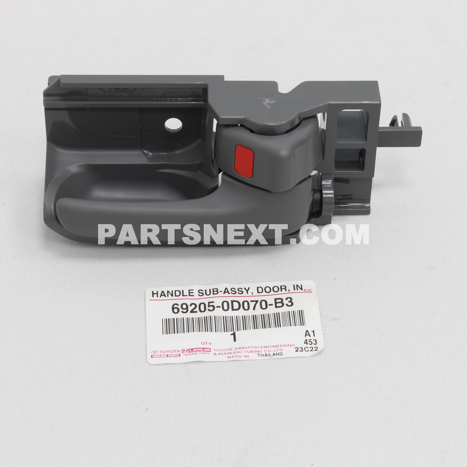 Toyota :: 69205-0D070-B3 HANDLE SUB-ASSY, FRONT DOOR INSIDE, RH