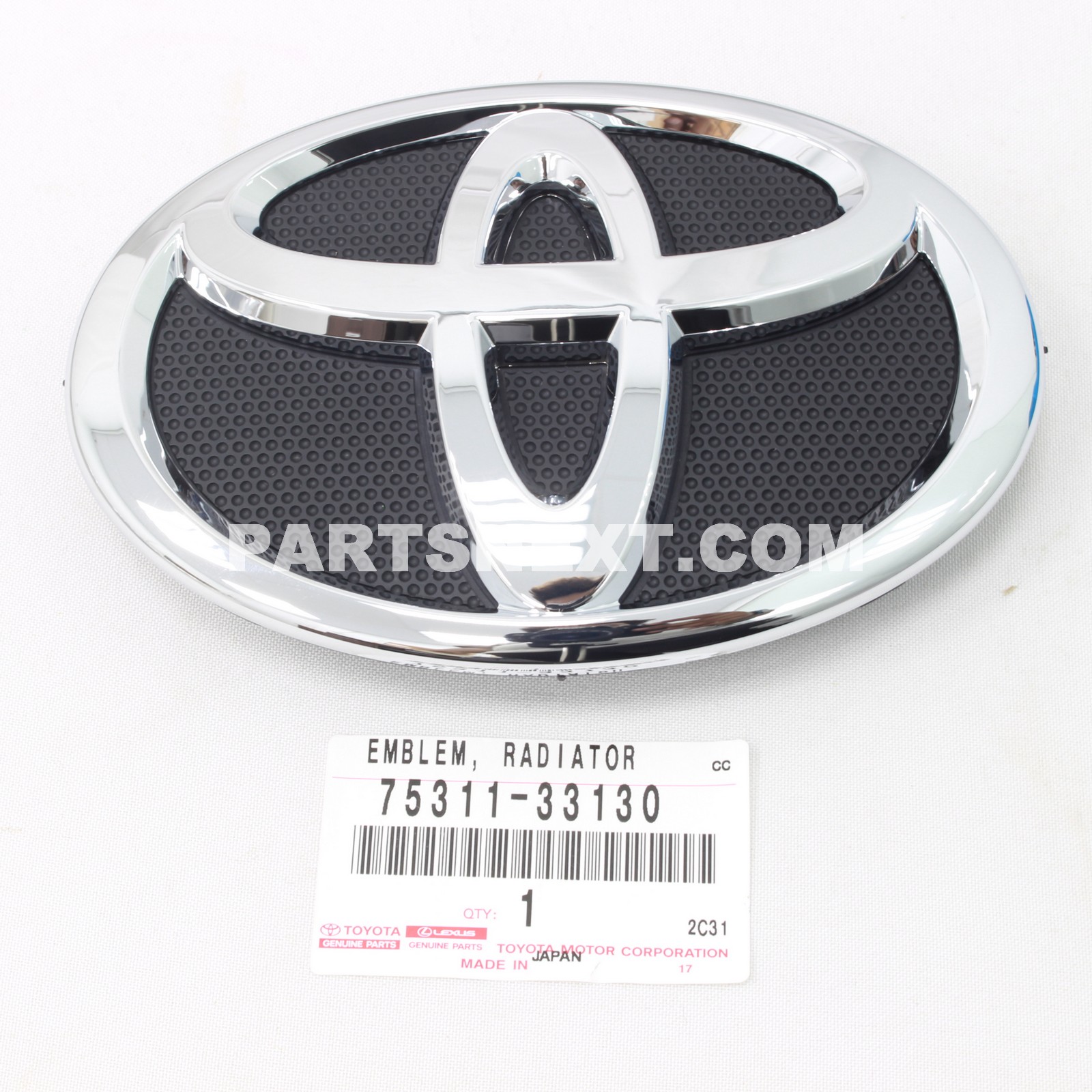 Toyota :: 75311-33130 EMBLEM, RADIATOR GRILLE (OR FRONT PANEL)