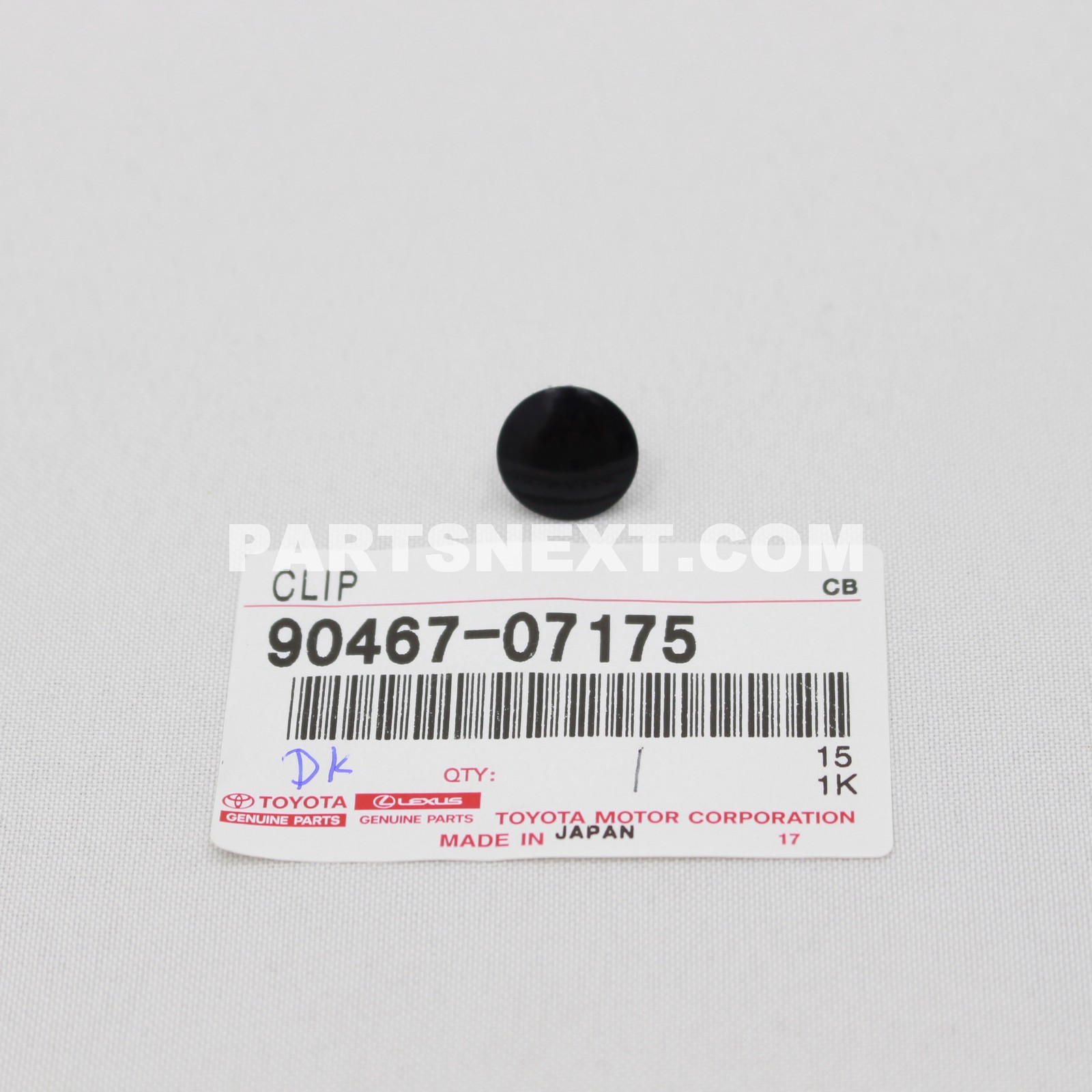Toyota :: 90467-07175 CLIP
