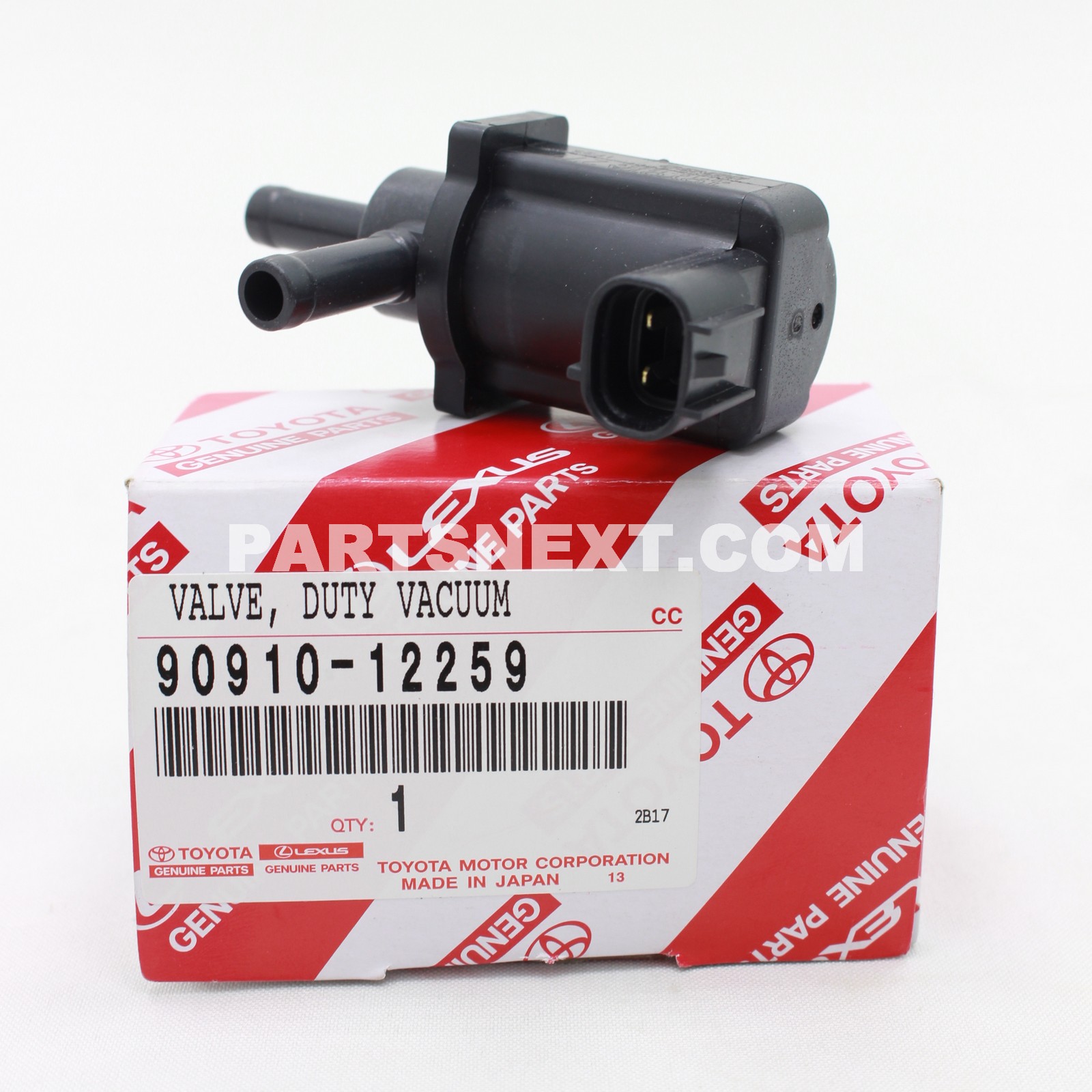 Toyota :: 90910-12259 VALVE, DUTY VACUUM SWITCHING