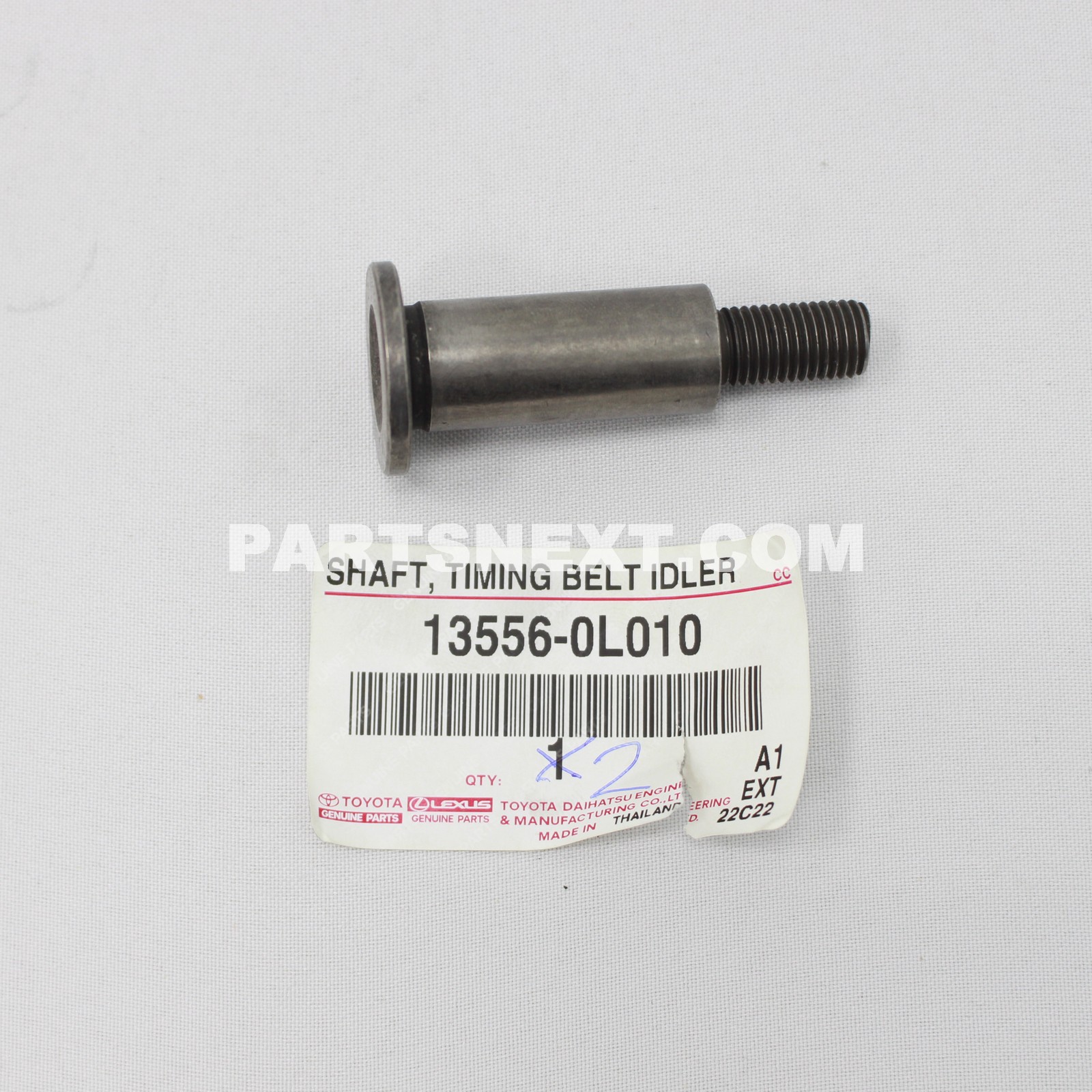 Toyota :: 13556-0L010 SHAFT, TIMING BELT IDLER