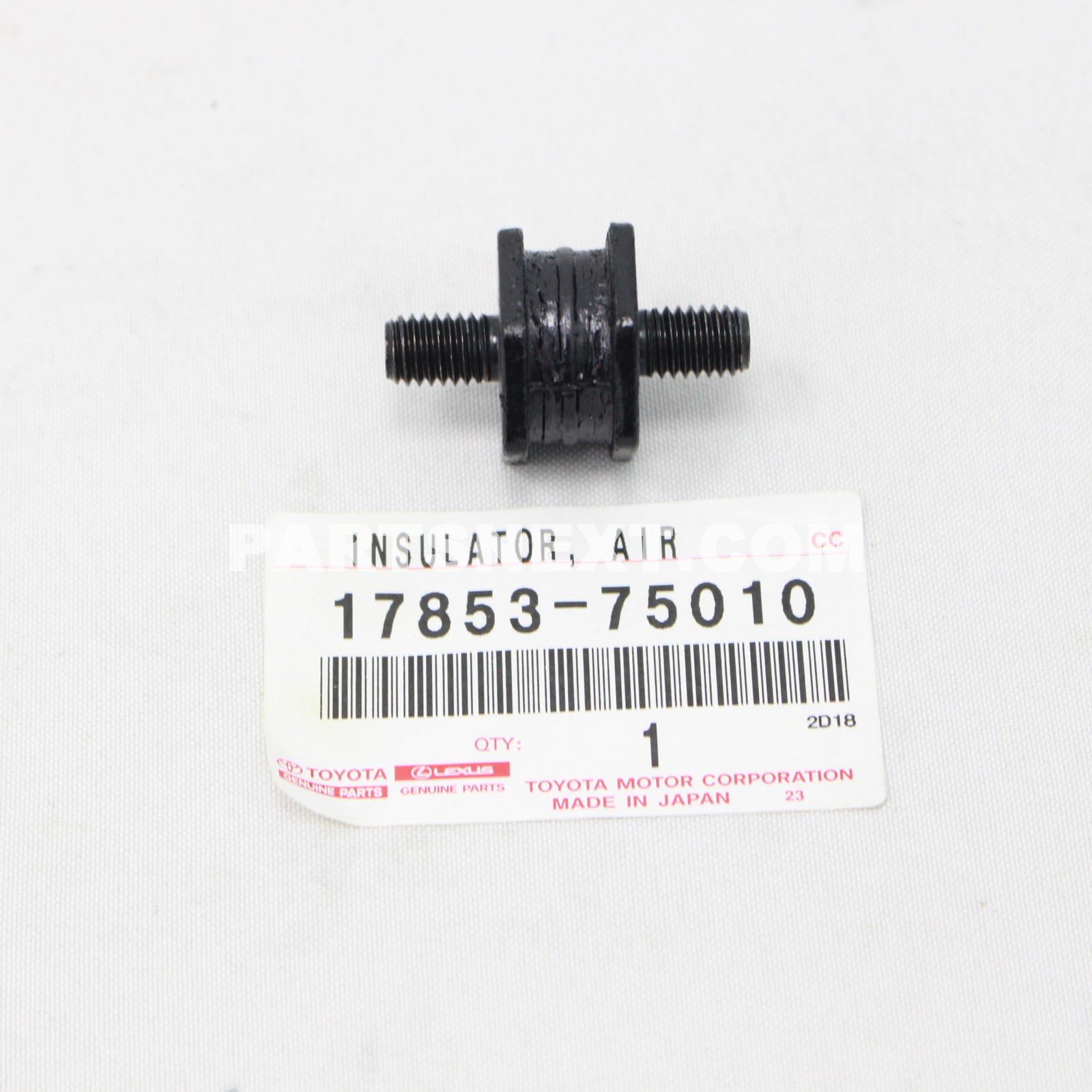 Toyota :: 17853-75010 INSULATOR, AIR CLEANER BRACKET