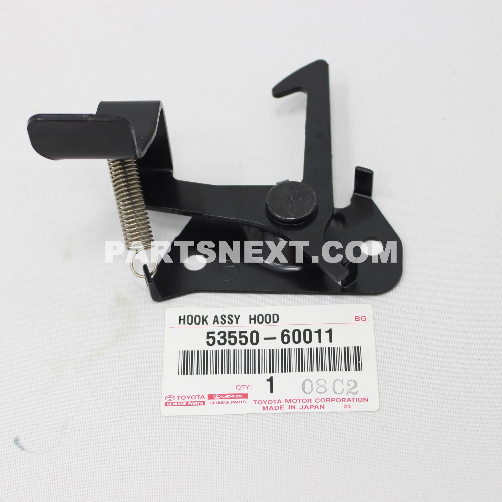 Toyota :: 53550-60011 HOOK ASSY, HOOD AUXILIARY CATCH