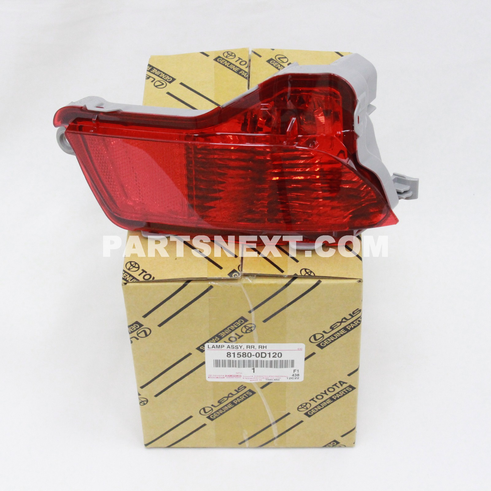 Toyota :: 81580-0D120 REFLECTOR ASSY, REFLEX, RH