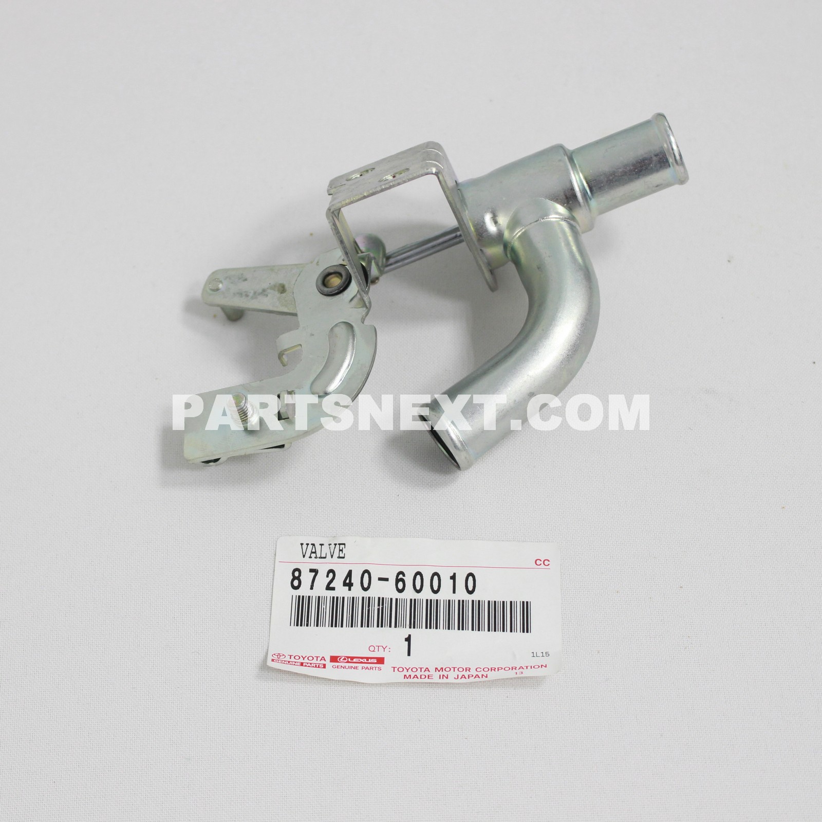 Toyota :: 87240-60010 VALVE ASSY, HEATER WATER