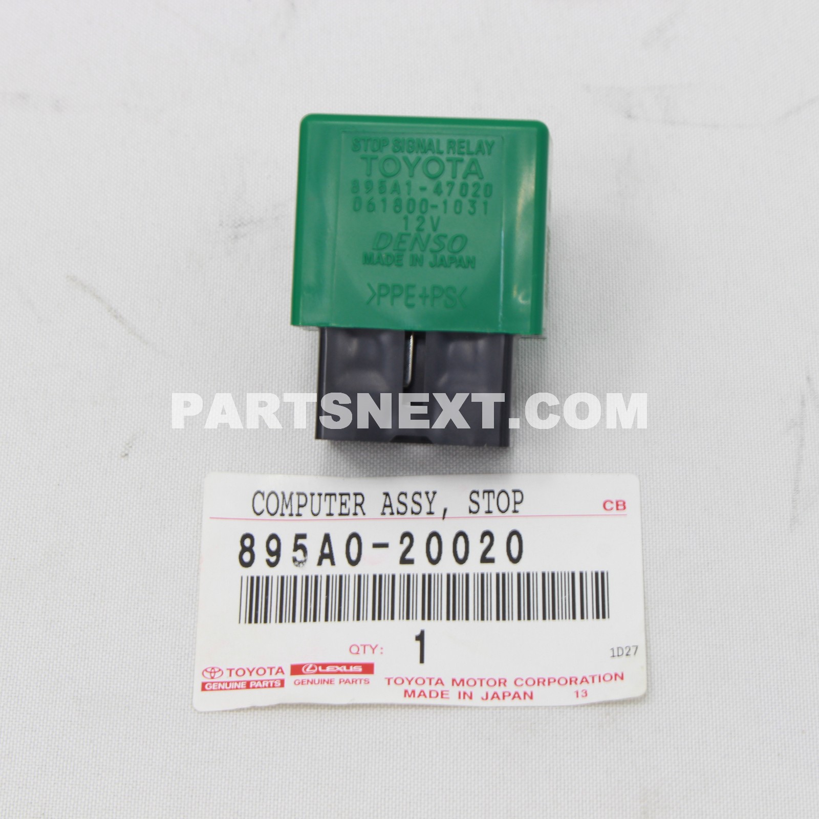 Toyota :: 895A0-20020 COMPUTER ASSY, STOP LAMP CONTROL