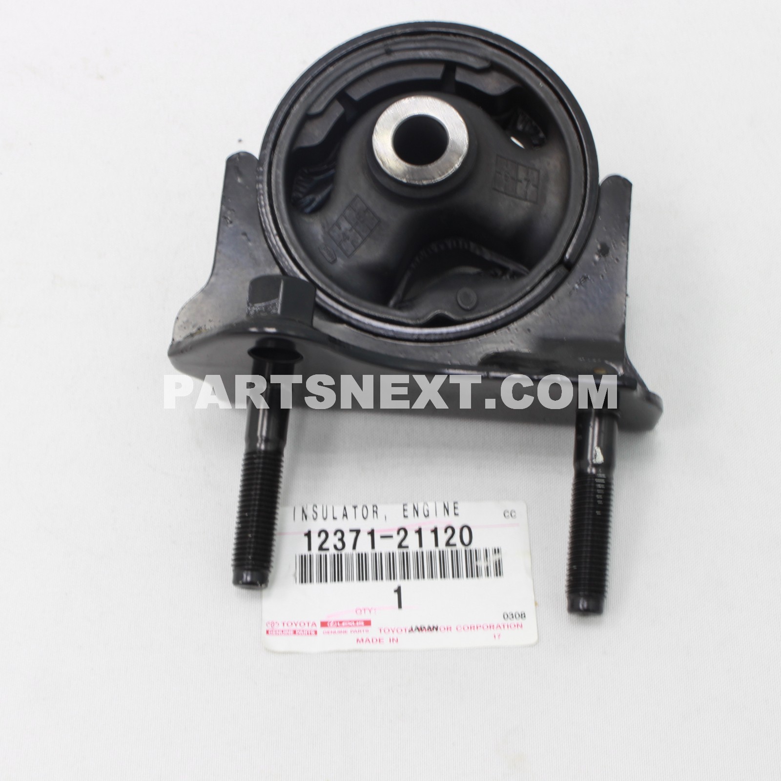 Toyota :: 12371-21120 INSULATOR, ENGINE MOUNTING, REAR