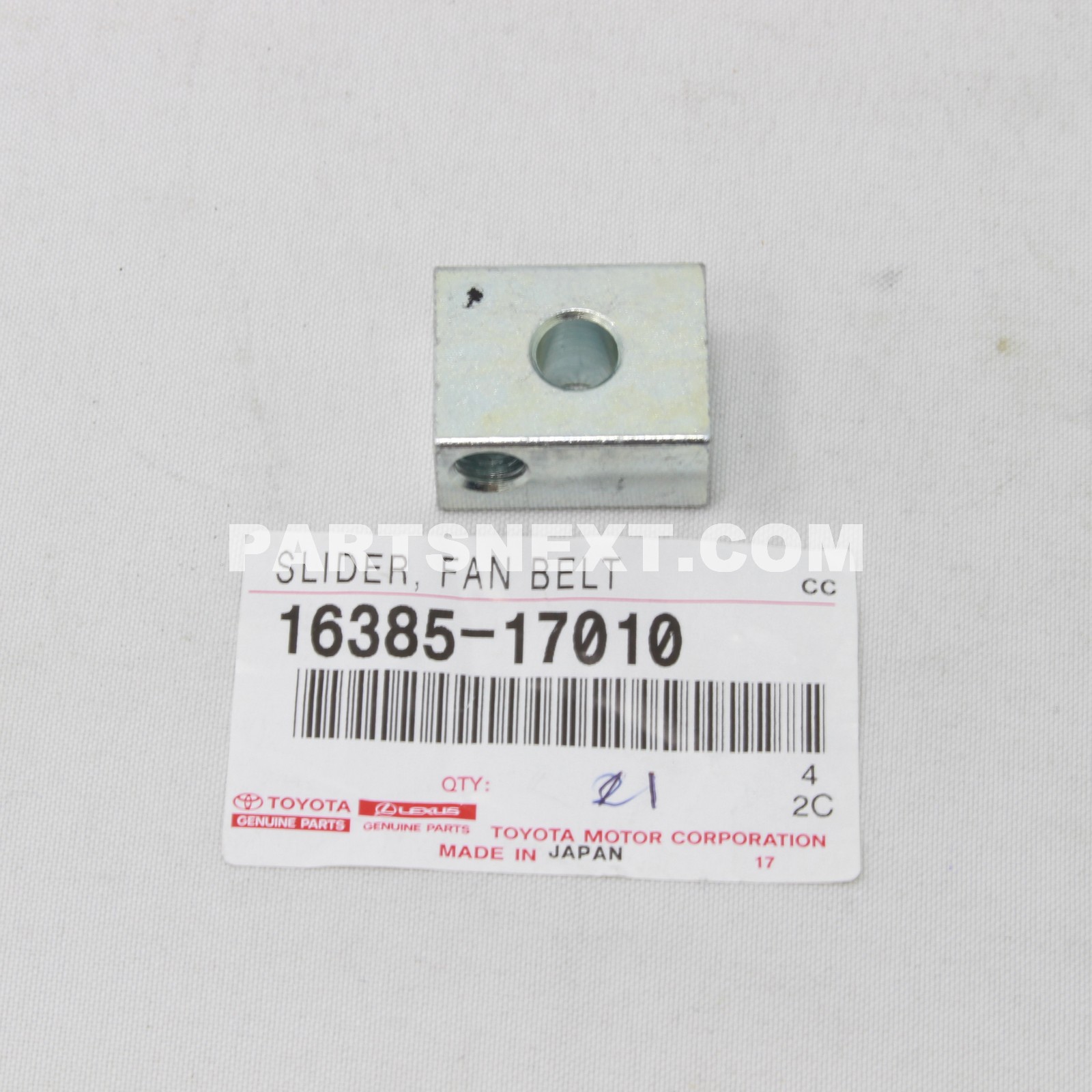Toyota :: 16385-17010 SLIDER, FAN BELT ADJUSTING