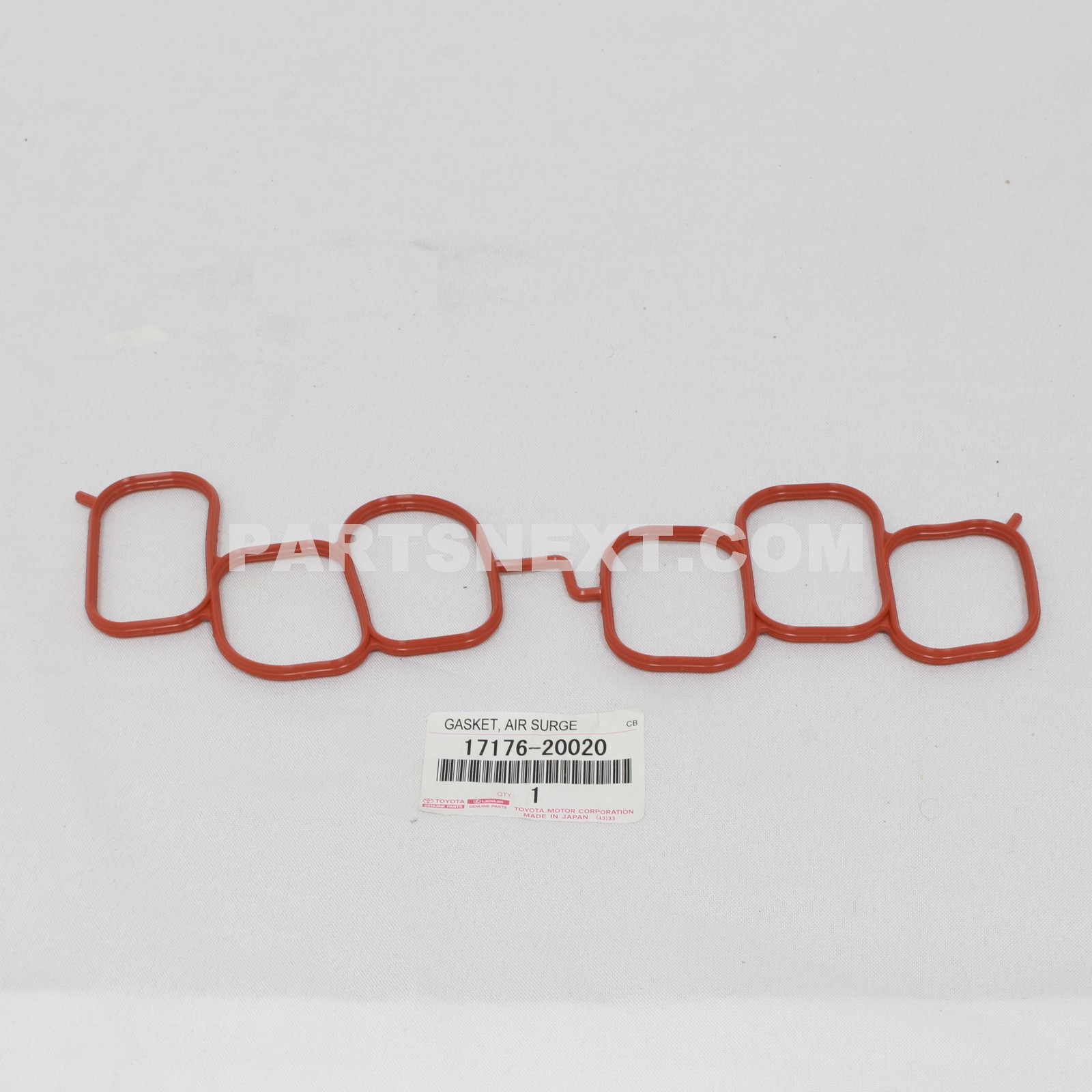 Toyota :: 17176-20020 GASKET, AIR SURGE TANK TO INTAKE MANIFOLD