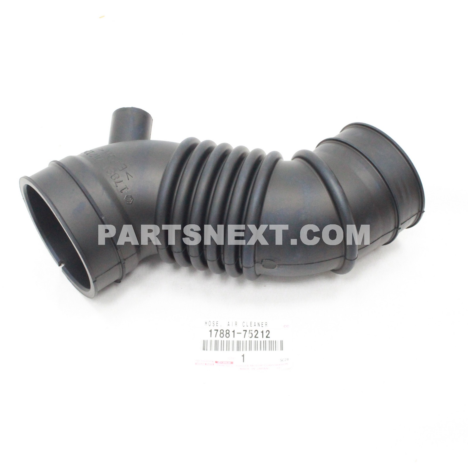 Toyota :: 17881-75212 HOSE, AIR CLEANER, NO.1