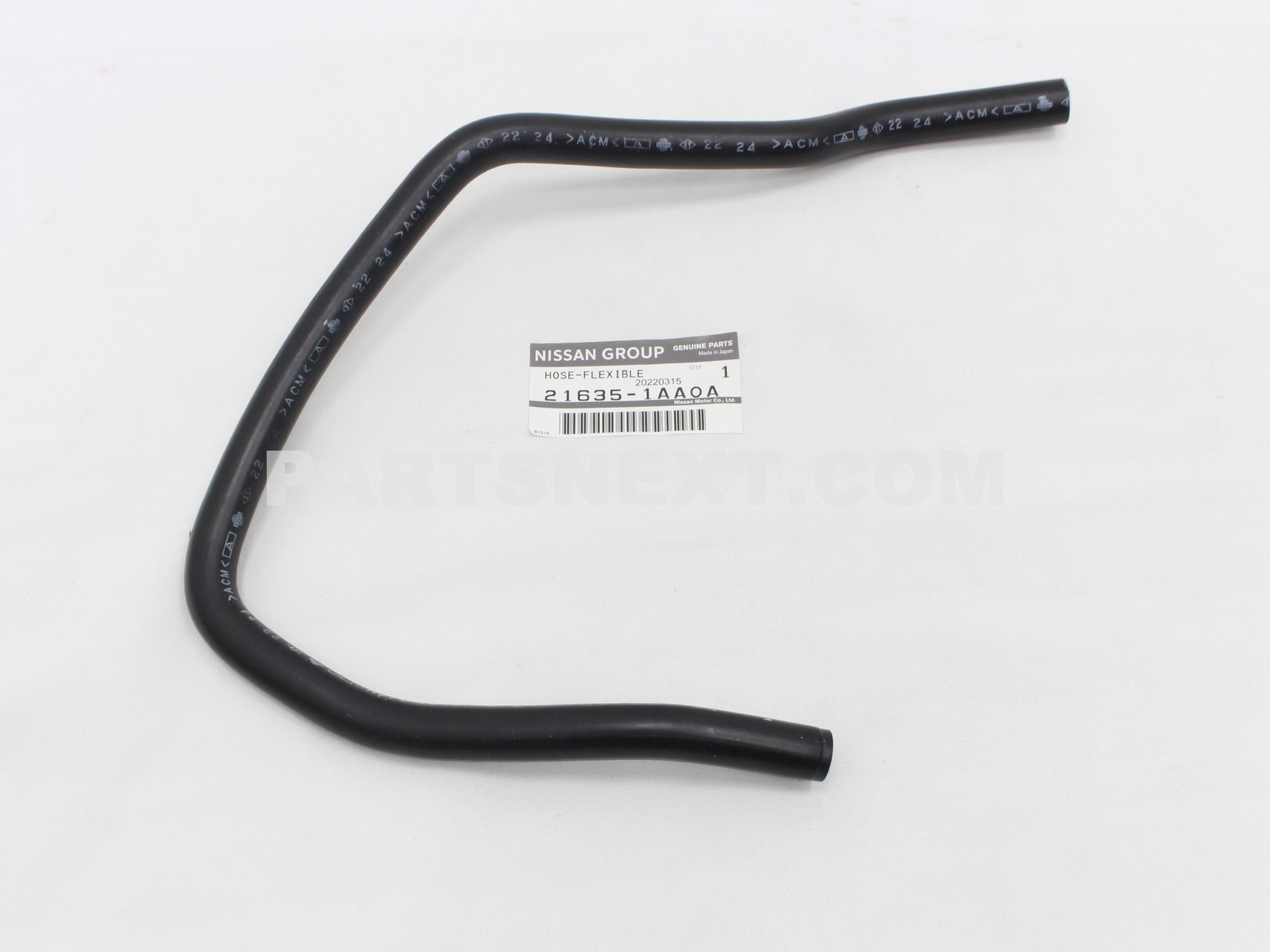 Nissan :: 21635-1AA0A HOSE-AUTO TRANSMISSION OIL COOLER