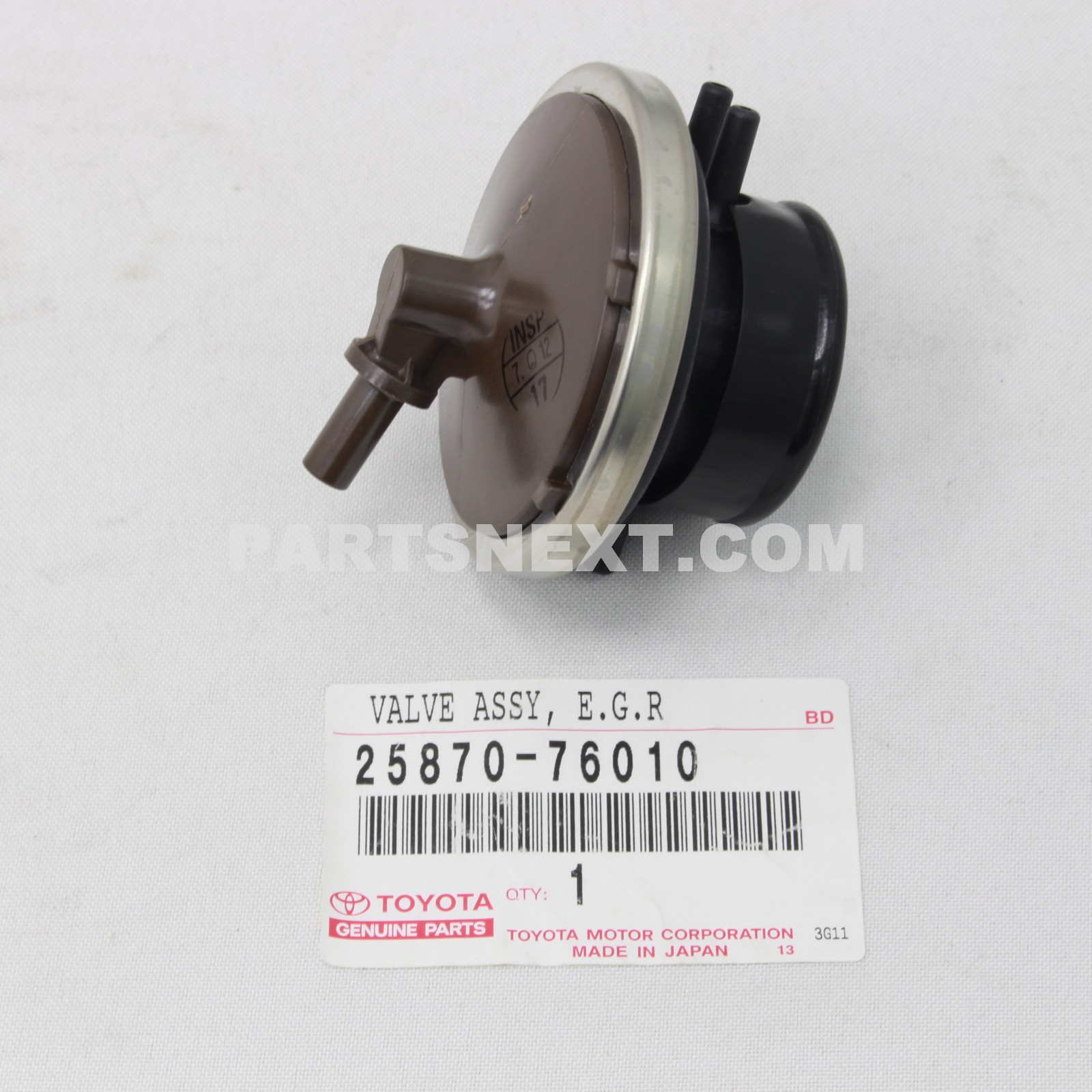 Toyota :: 25870-76010 VALVE ASSY, EGR VACUUM MODULATOR