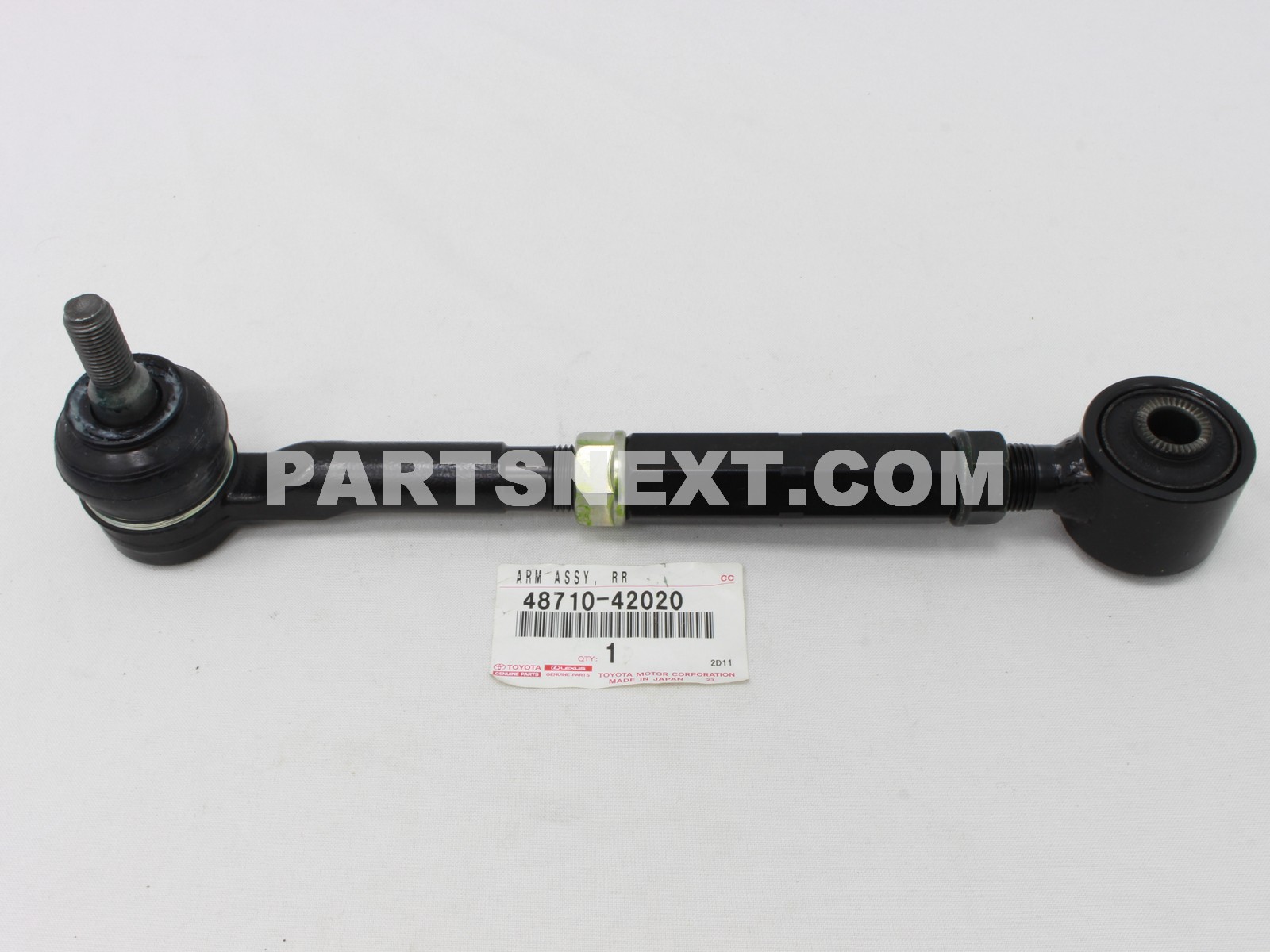 Toyota :: 48710-42020 ARM ASSY, REAR SUSPENSION, NO.1, RH/LH