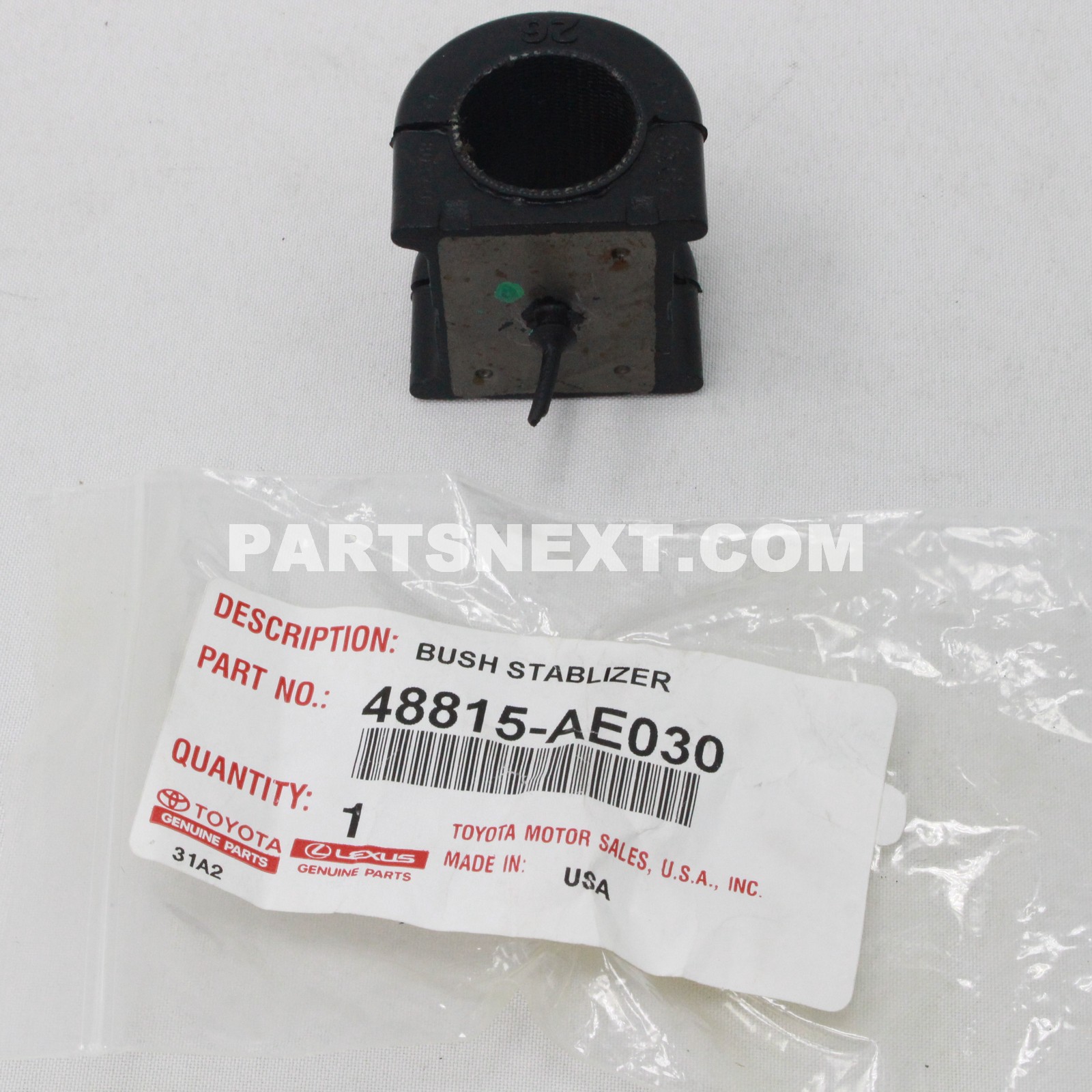 Toyota :: 48815-AE030 BUSH, FRONT STABILIZER BAR, NO.1