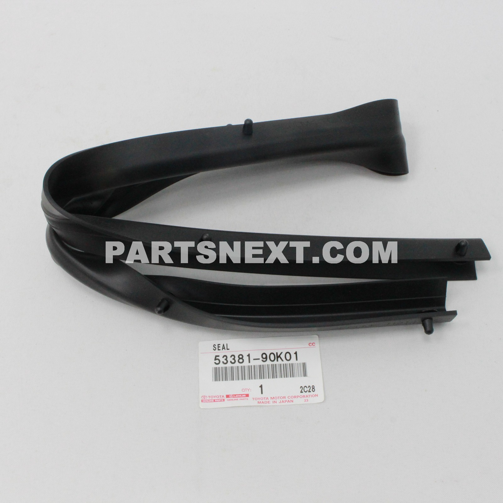 Toyota :: 53381-90K01 SEAL, HOOD TO RADIATOR SUPPORT